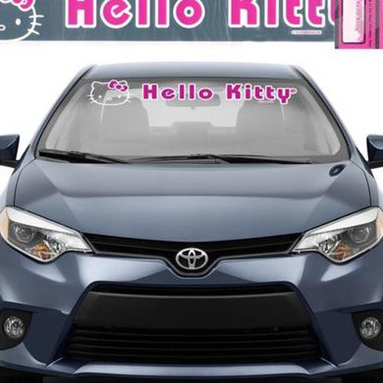 Hello Kitty car decal sticker For front or back... - Depop