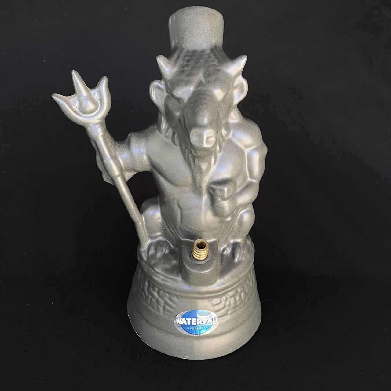 Vintage Waterfall Ceramic Bong Goat Demigod All... - Depop