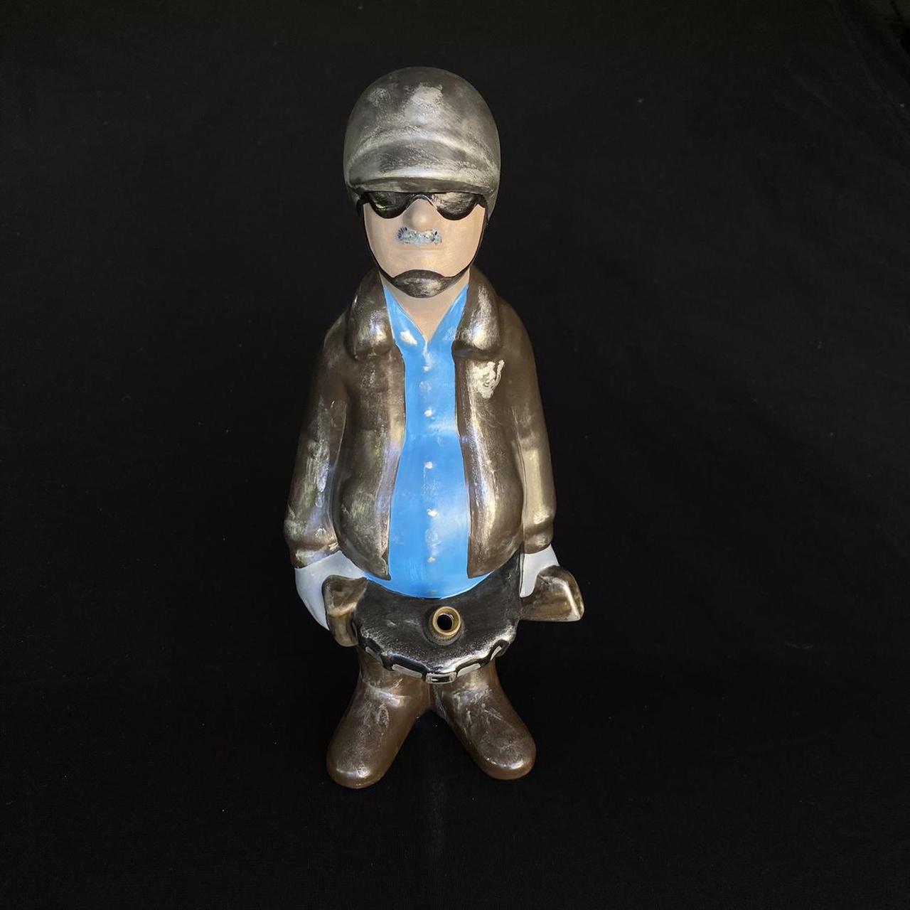 Vintage Ceramic Bong Big Police Officer - Ready to... - Depop