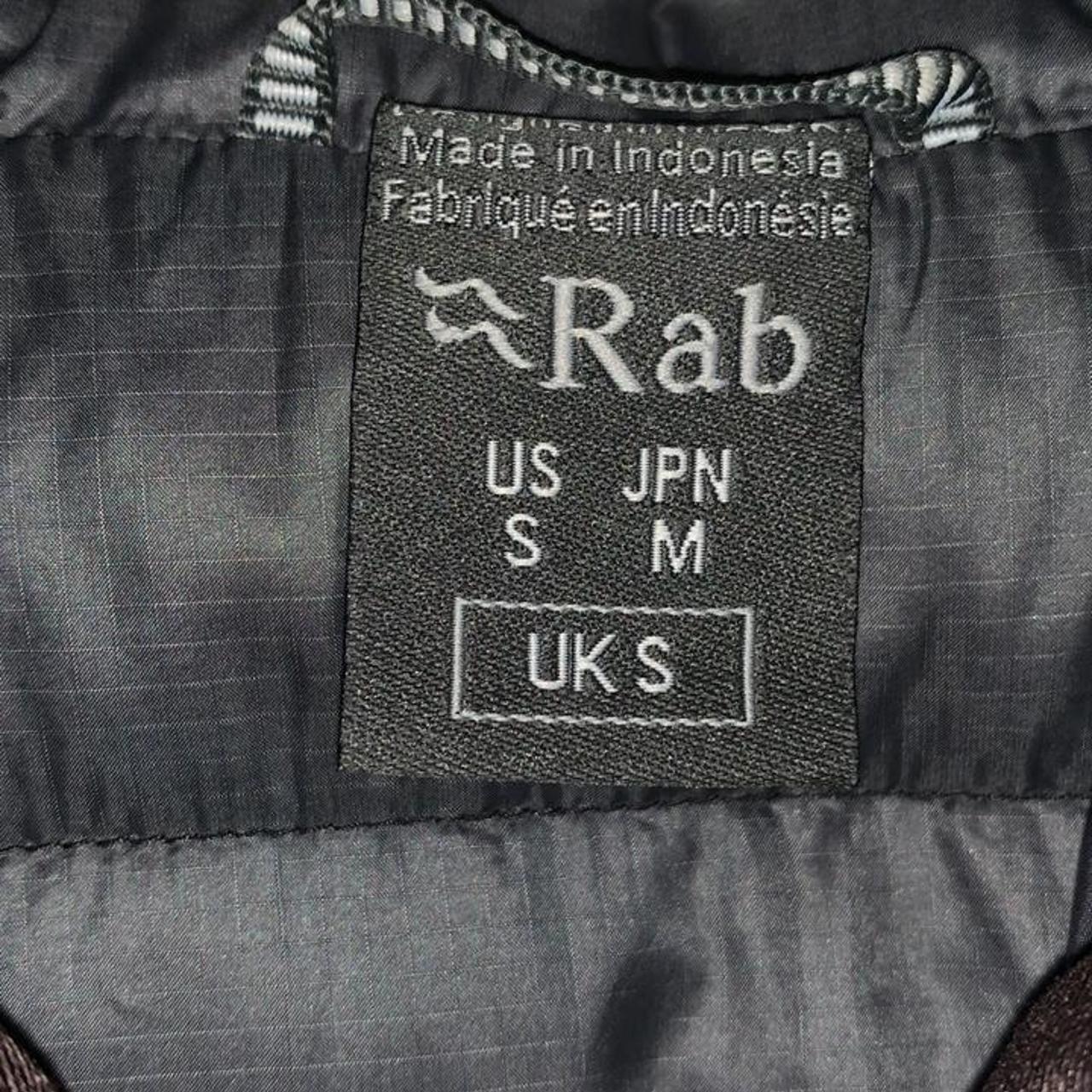 Mens Black Rab down coat in size S pit to pit 50cm... - Depop