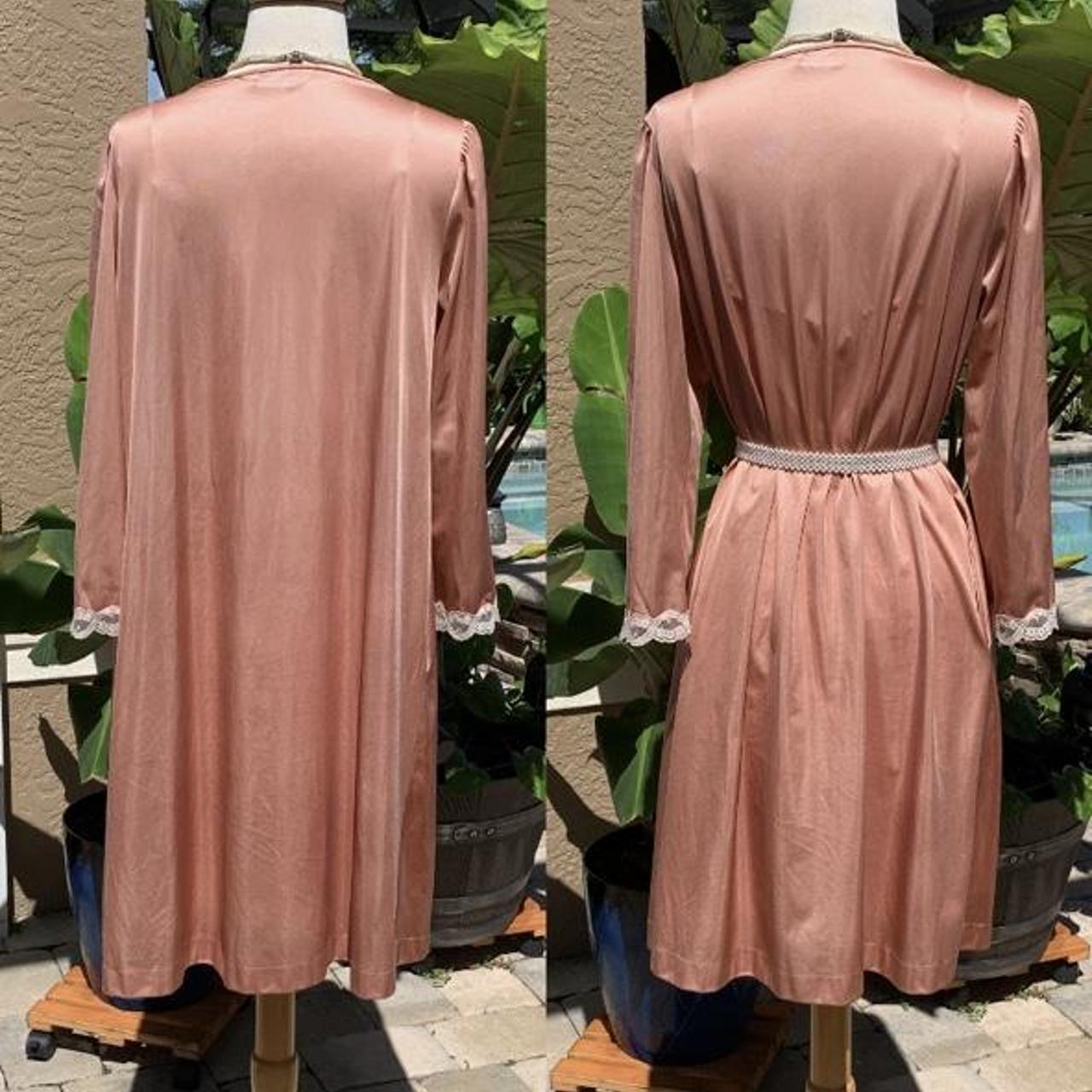 Vintage lingerie slip robe. Retro 60s One of a kind,... - Depop