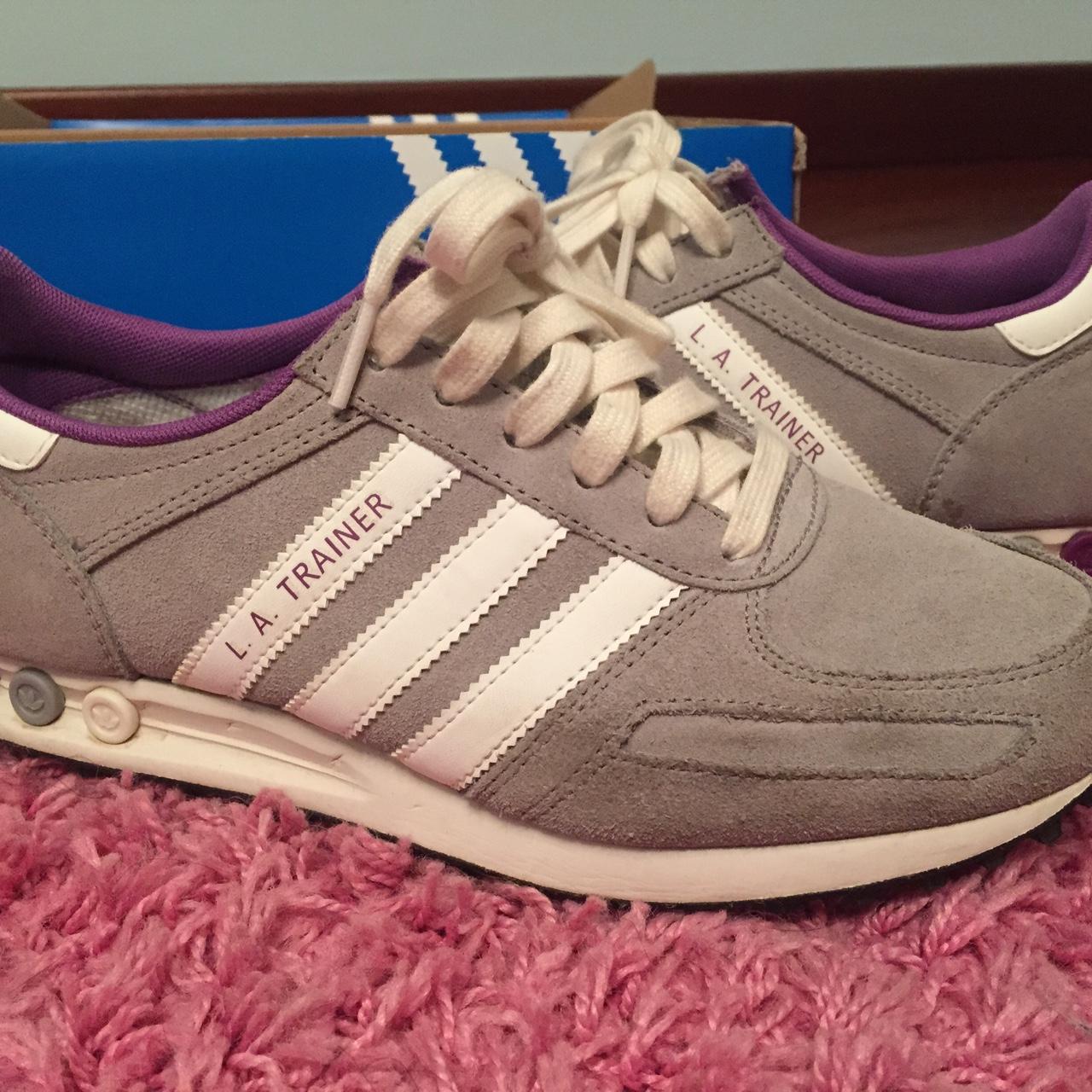 Scarpe adidas trainer. Sono un 40! Sono state usate... - Depop