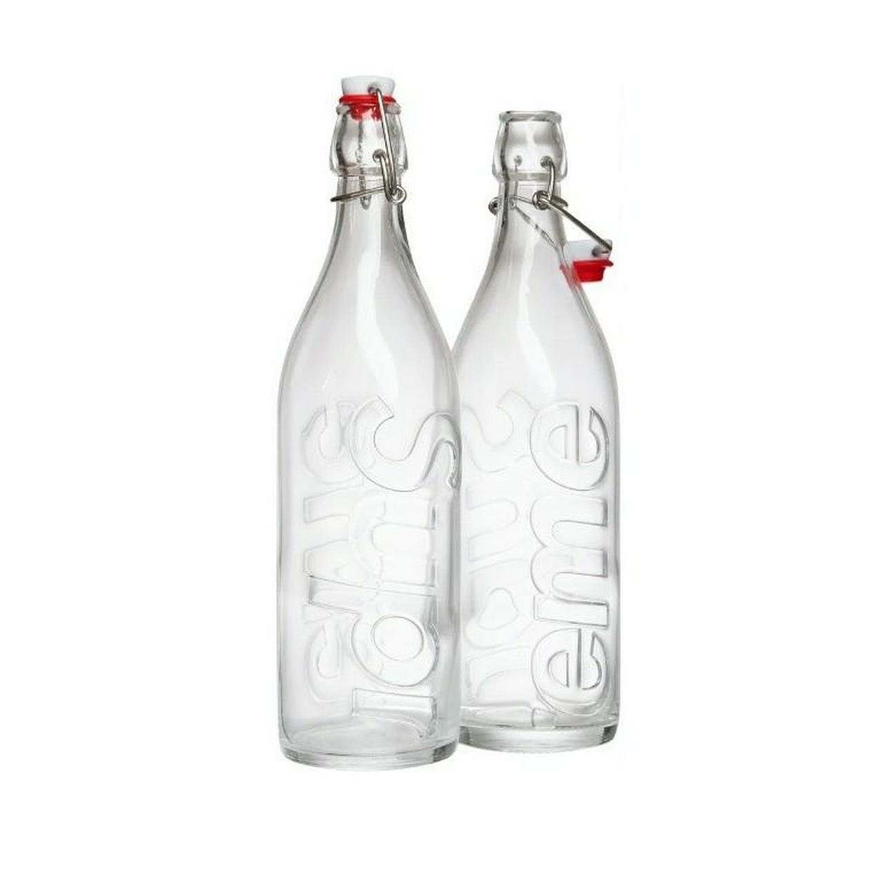 Supreme Swing Top 1.0L Bottle (Set of 2) Clear... - Depop