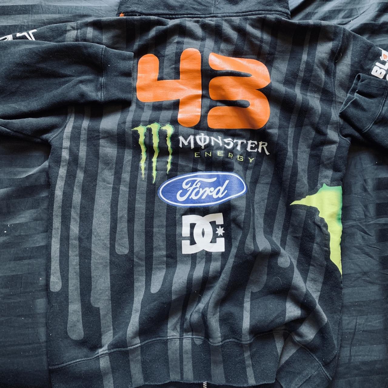 Cool Monster Energy & DC jacket. Super cute but true... - Depop