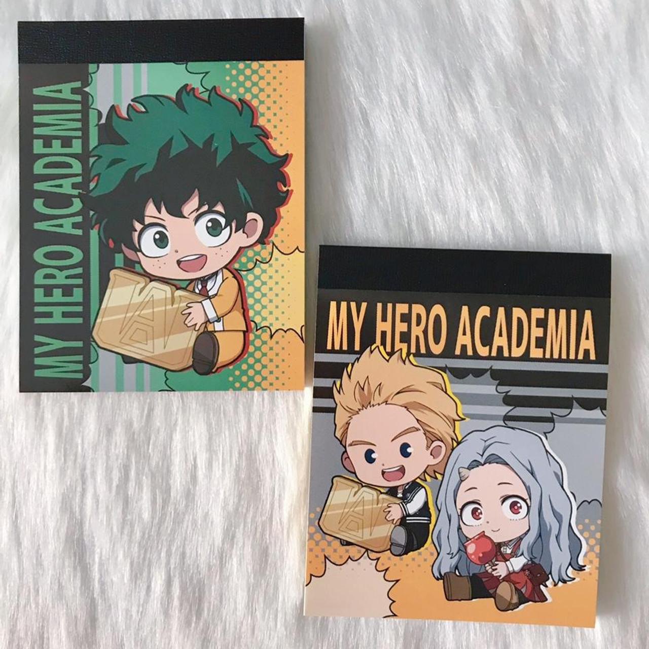My hero academia note pads deku and mirio with... - Depop
