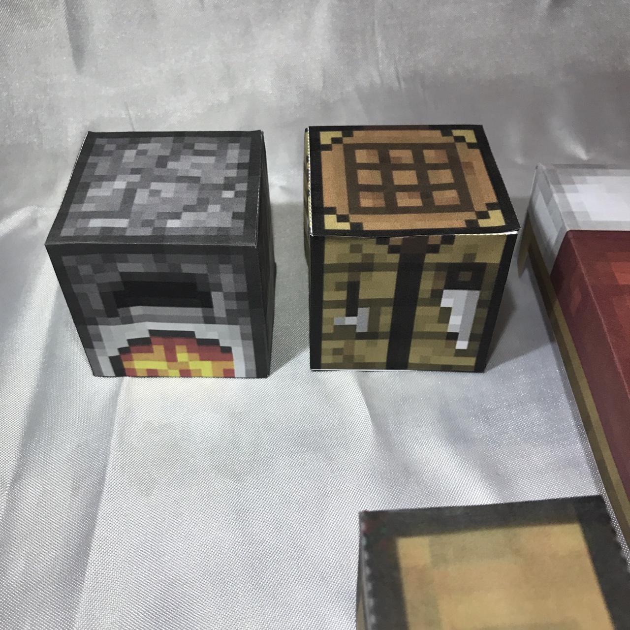 Minecraft - Minecraft 3D paper figures ( house pack... - Depop