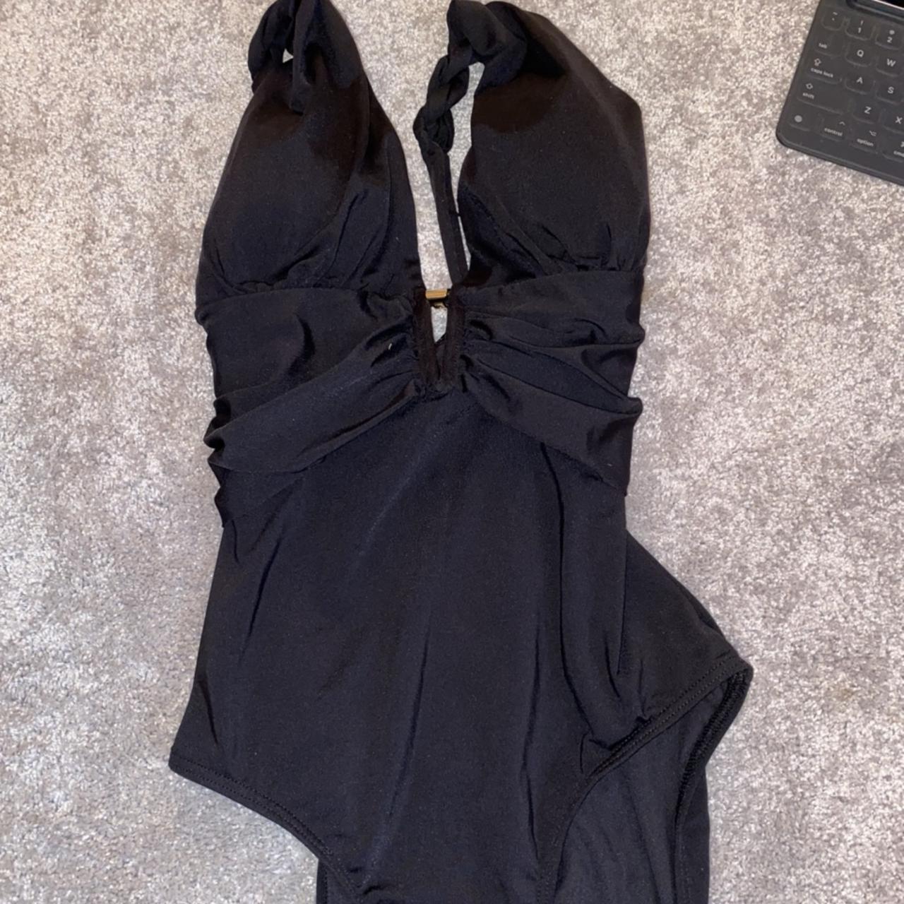 Black size 10 swimsuit Hardly worn Free shipping | Depop