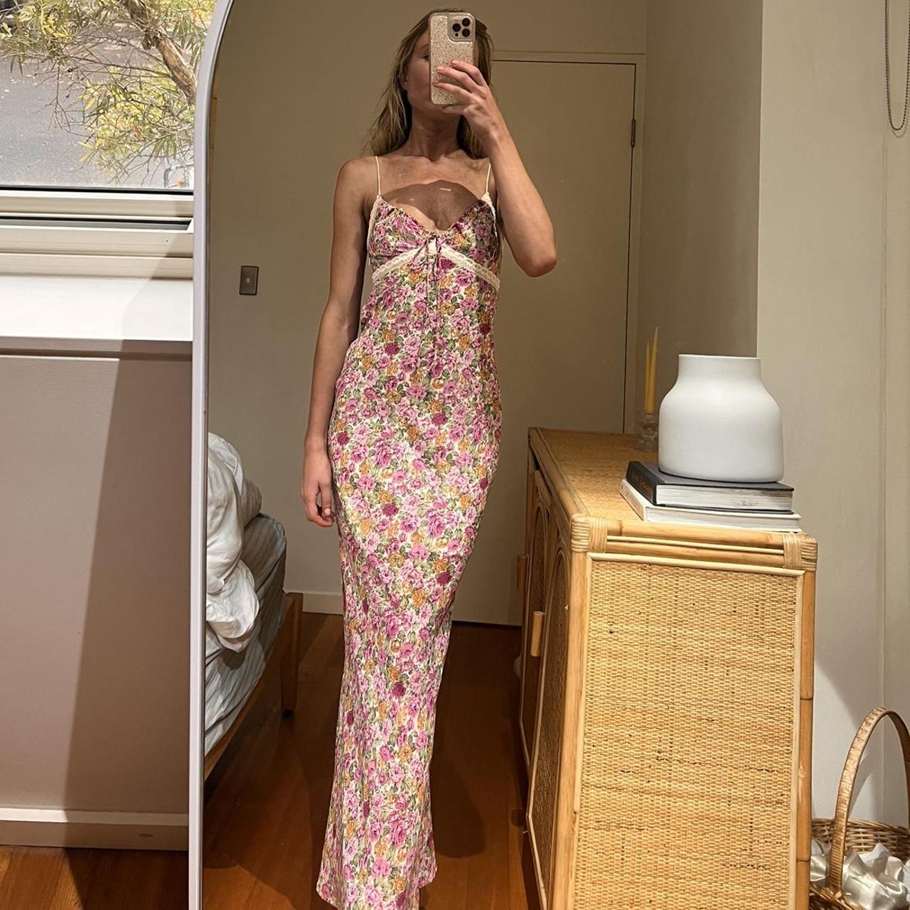Princess Polly Floral Dress Size 6 Perfect Condition Depop