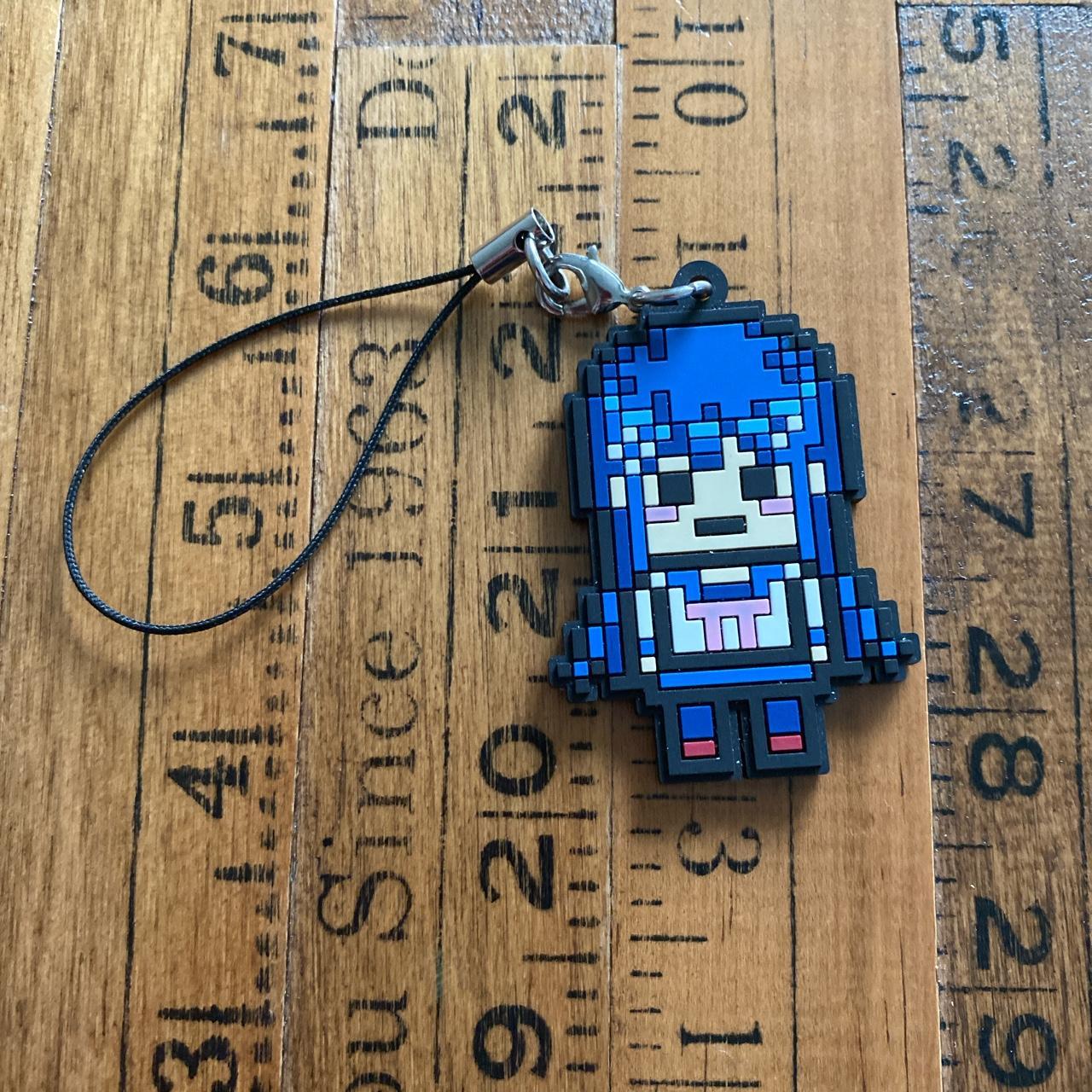 Sayaka Maizono pixel rubber keyring £4 #drthh... - Depop