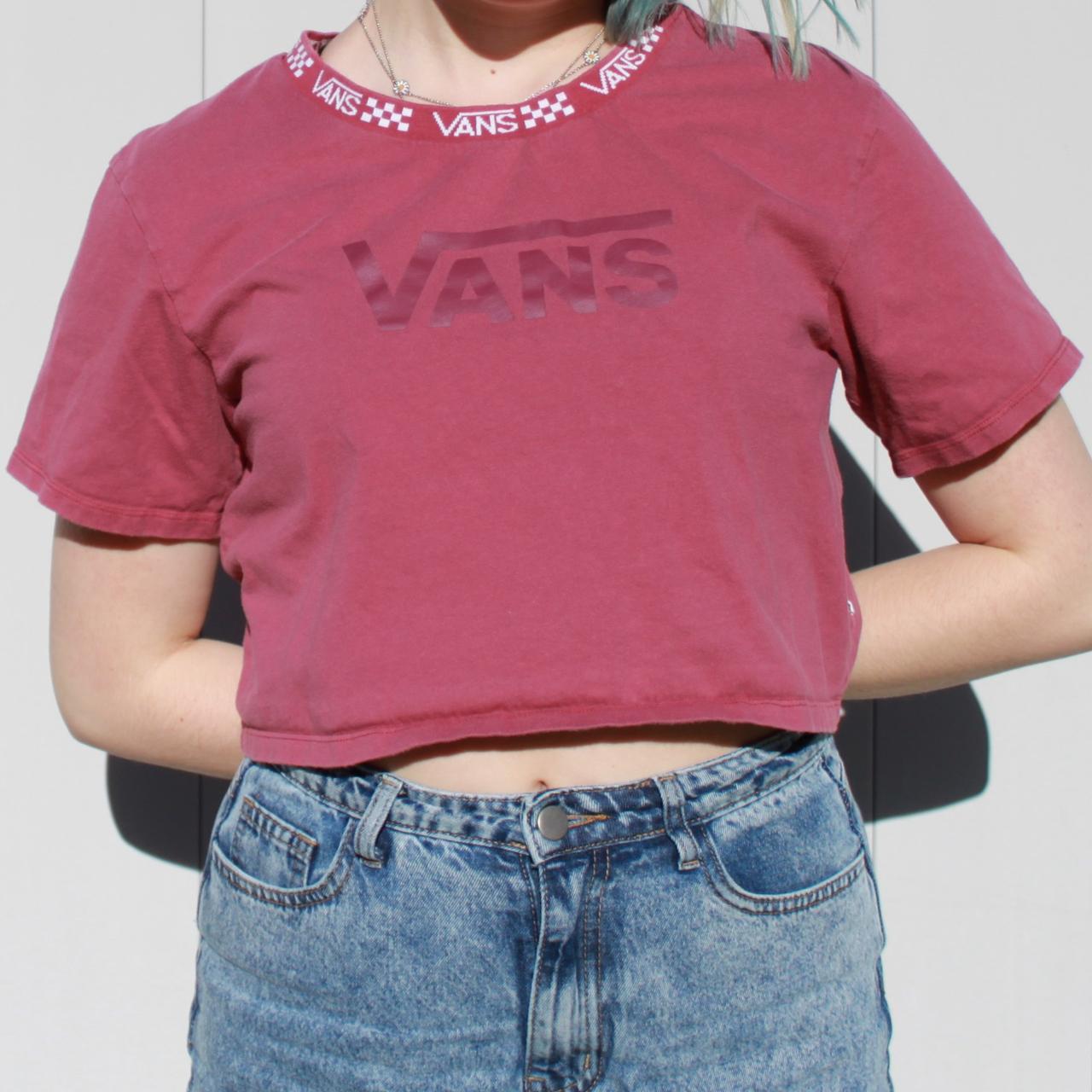 VANS CROP TOP Era: modern Brand: Vans Details: dark... - Depop