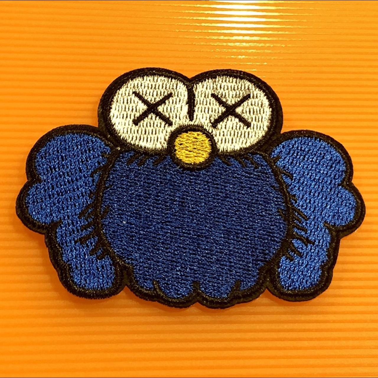 Kaws BFF Patches Embroidered Sew Iron On Decorative.... - Depop