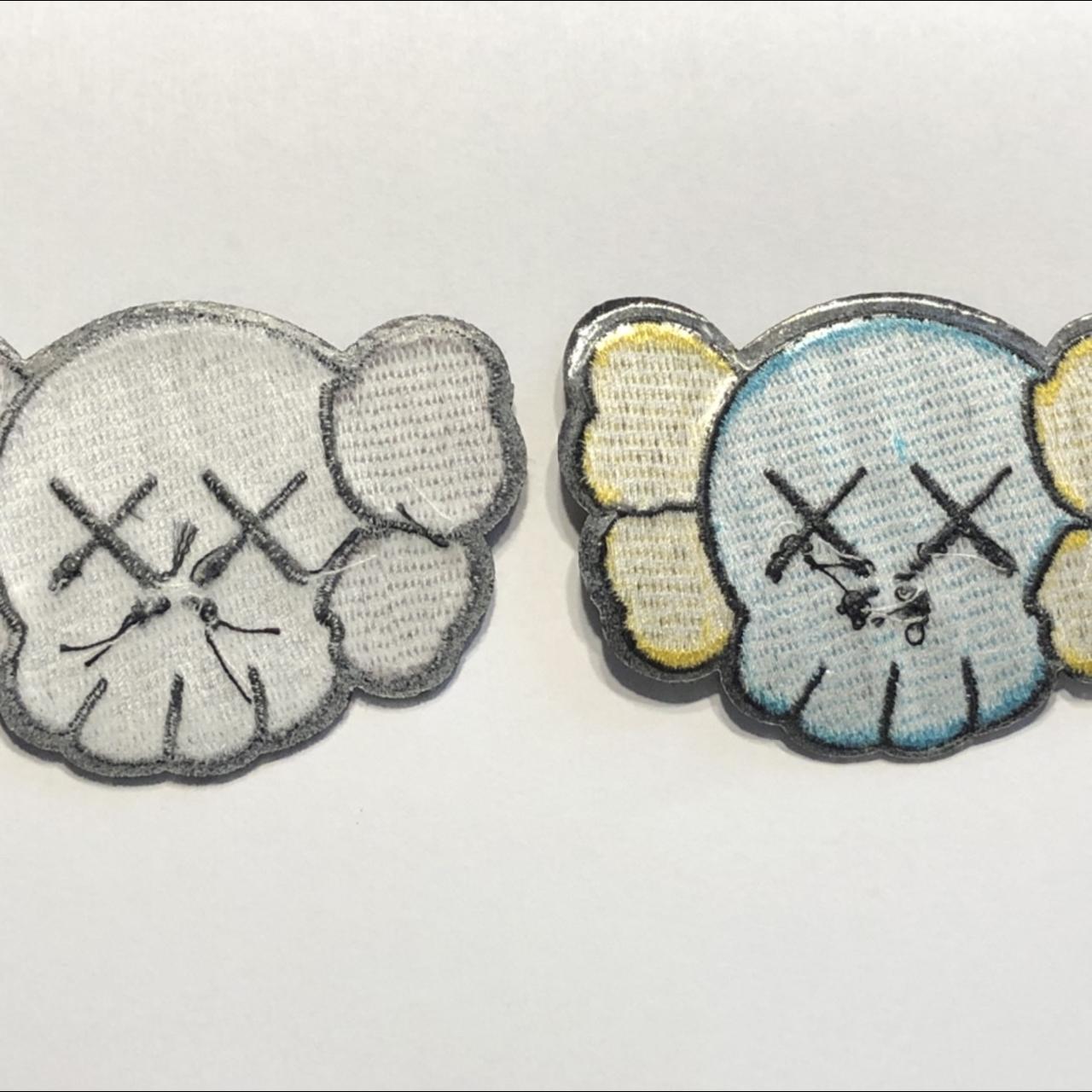 Kaws Companion Patches Embroidered Sew Iron On... - Depop