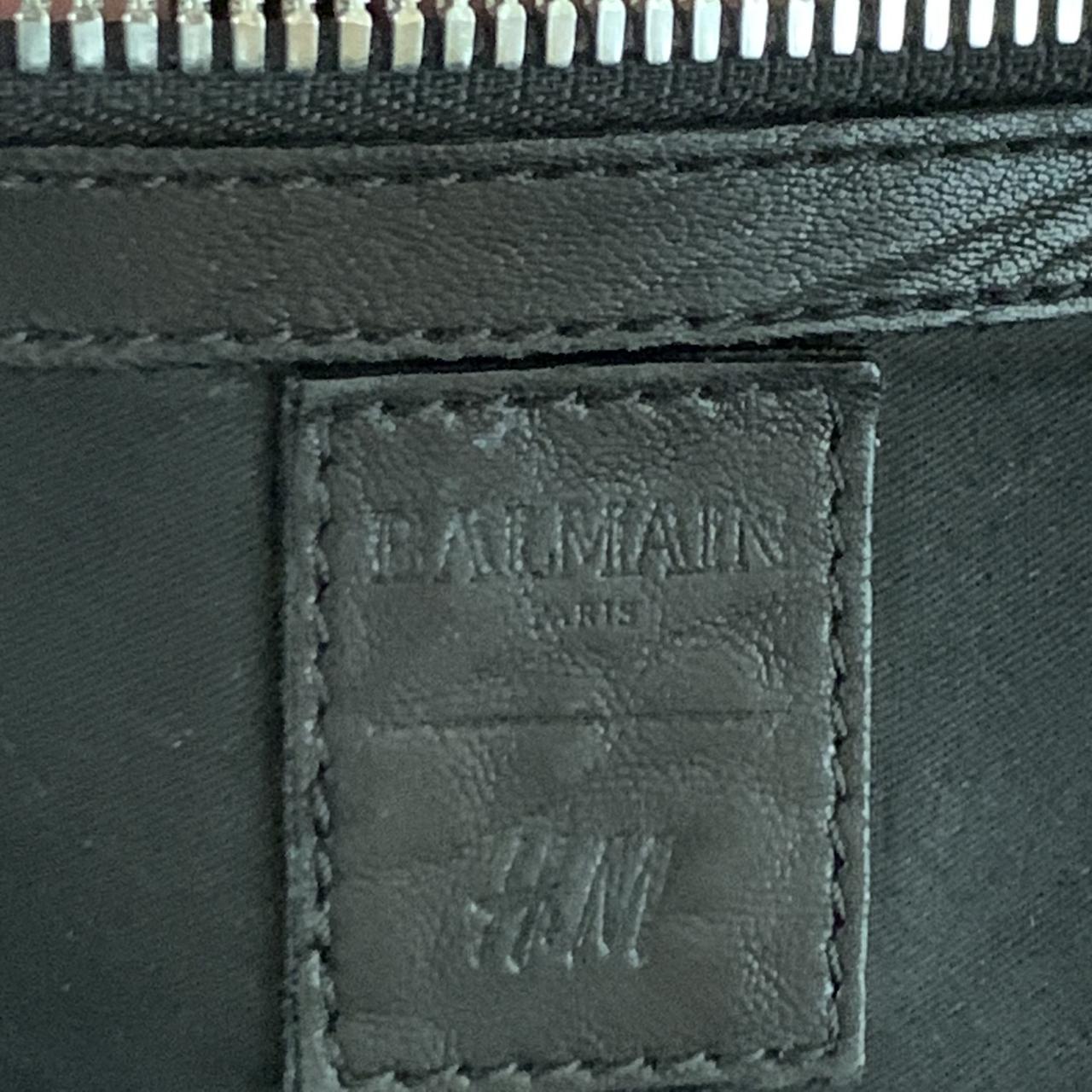 BALMAIN x H&M capsule collection backpack with... - Depop