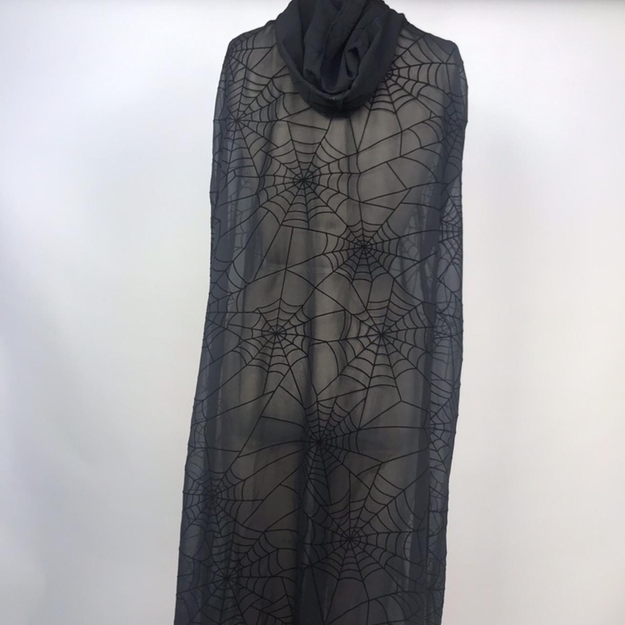 Spider Web Hooded Cape| One Size Fits Most| This... - Depop