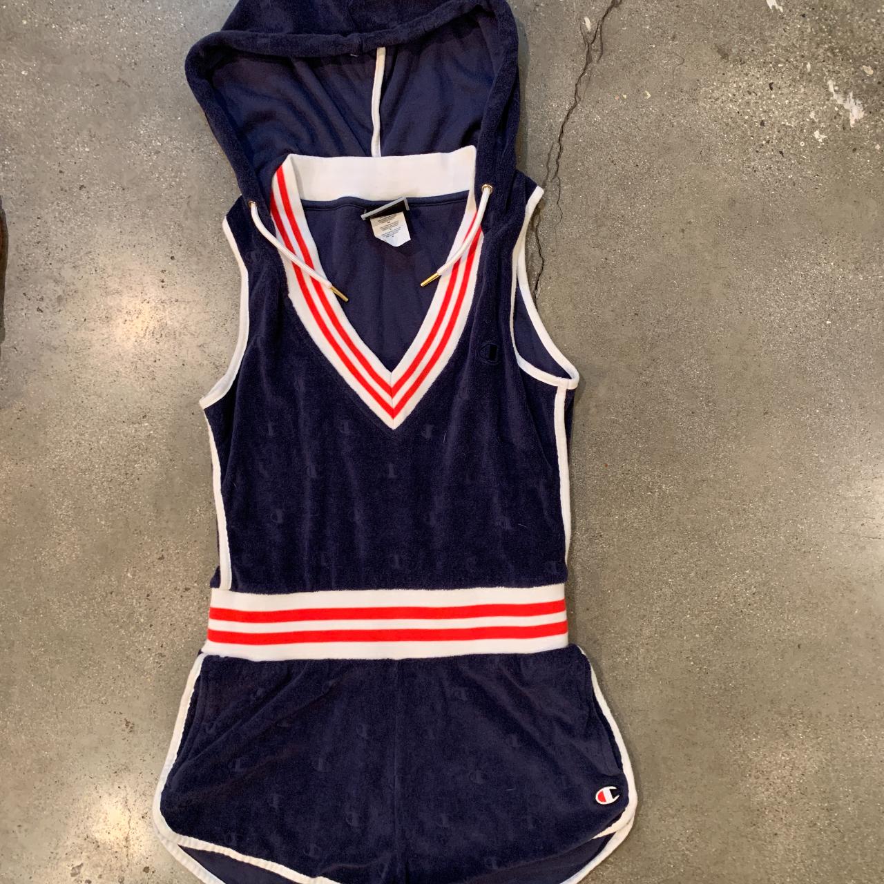 Champion Men's Navy Joggers-tracksuits | Depop