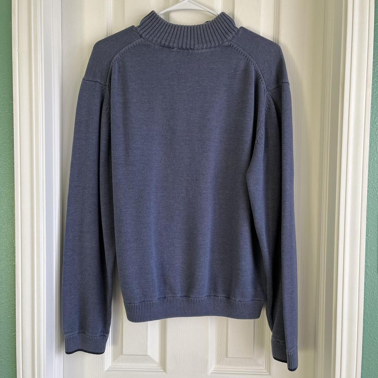 George Women's Blue and Navy Jumper | Depop