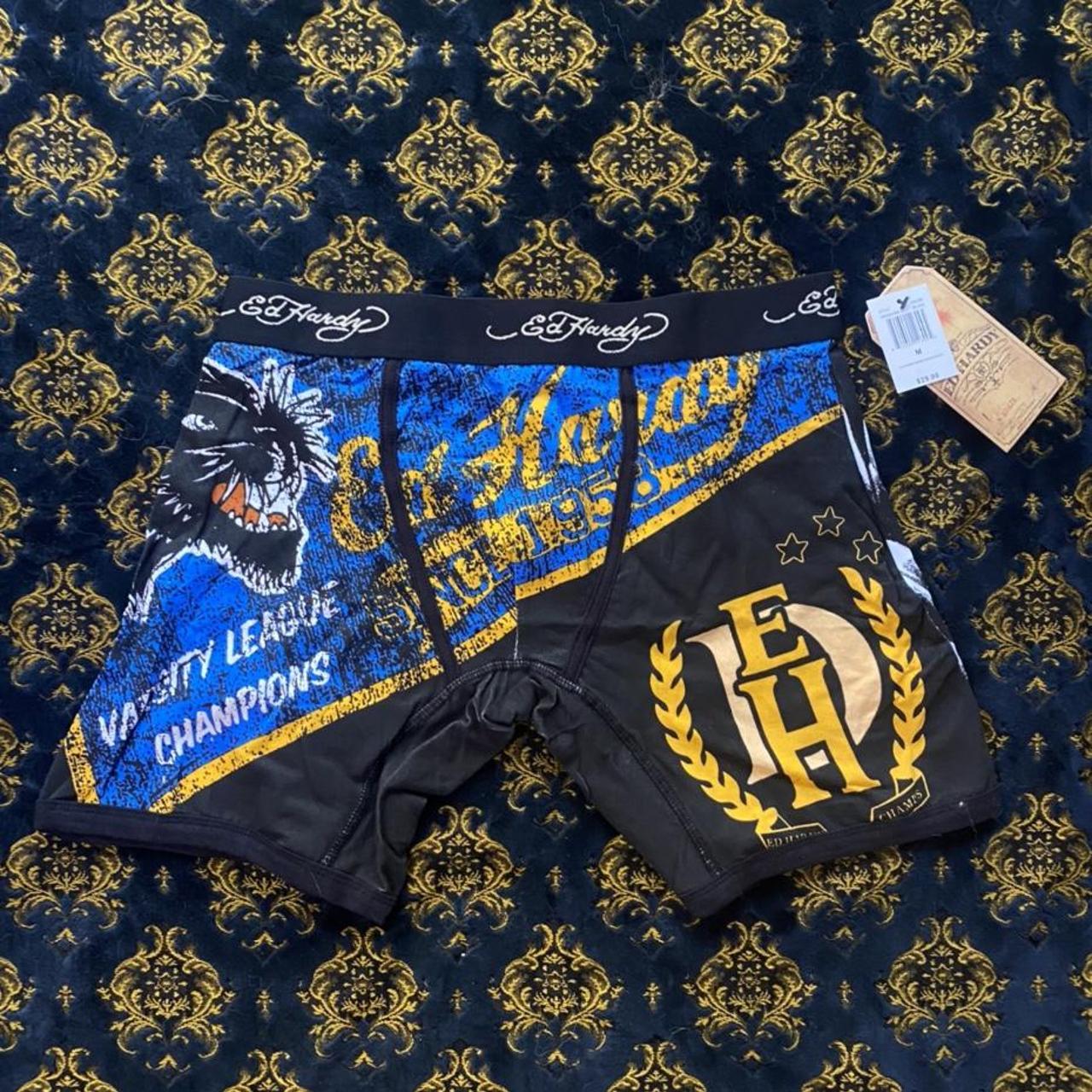 new edhardy boxers/underwear ️ size M new w... - Depop