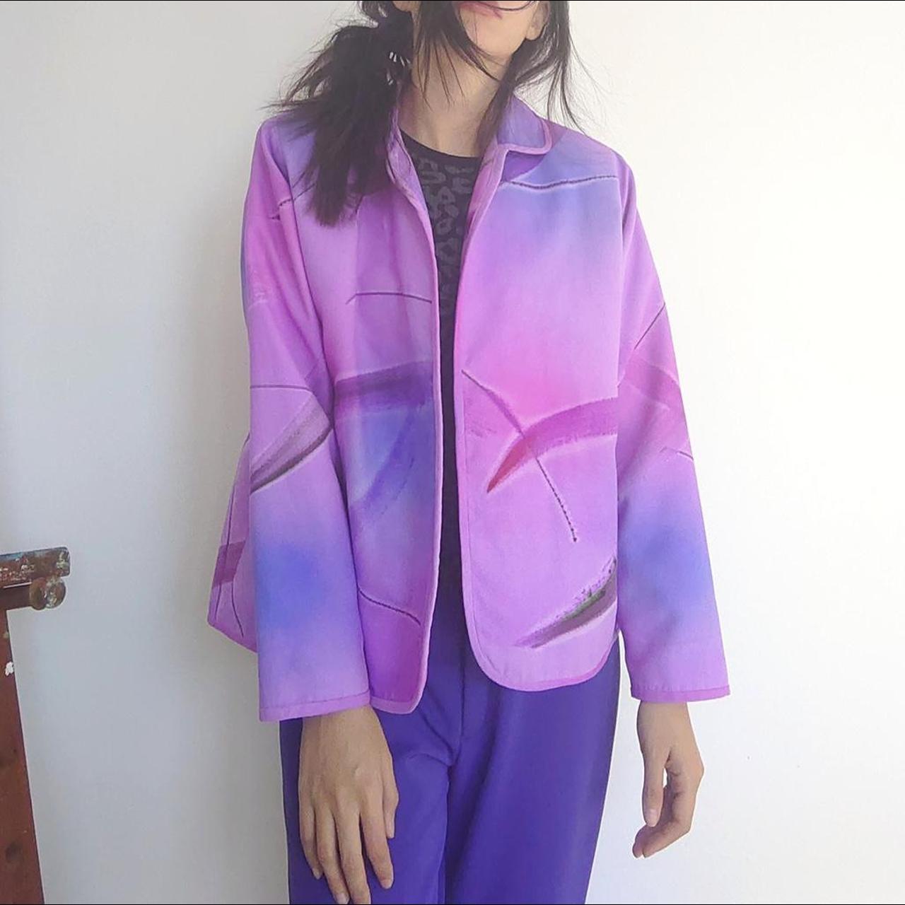 Purple & Pinky vintage jacket Lovely vintage (most... - Depop