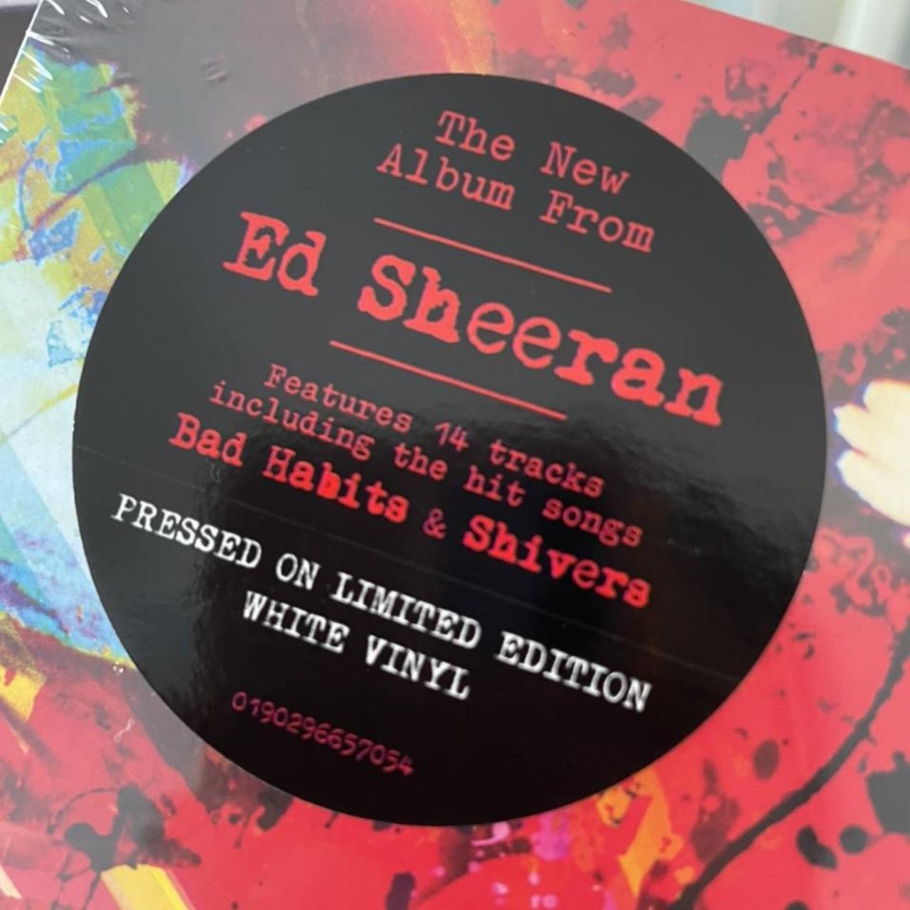 Limited Edition Ed Sheeran = Vinyl #edsheeran #= - Depop