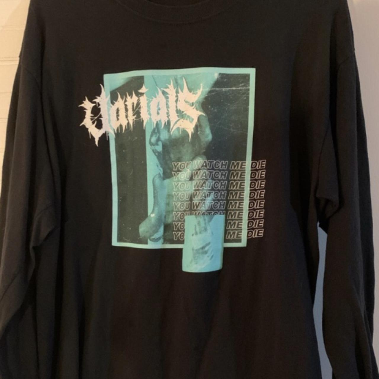 Varials In Darkness large long sleeve on gildan... - Depop