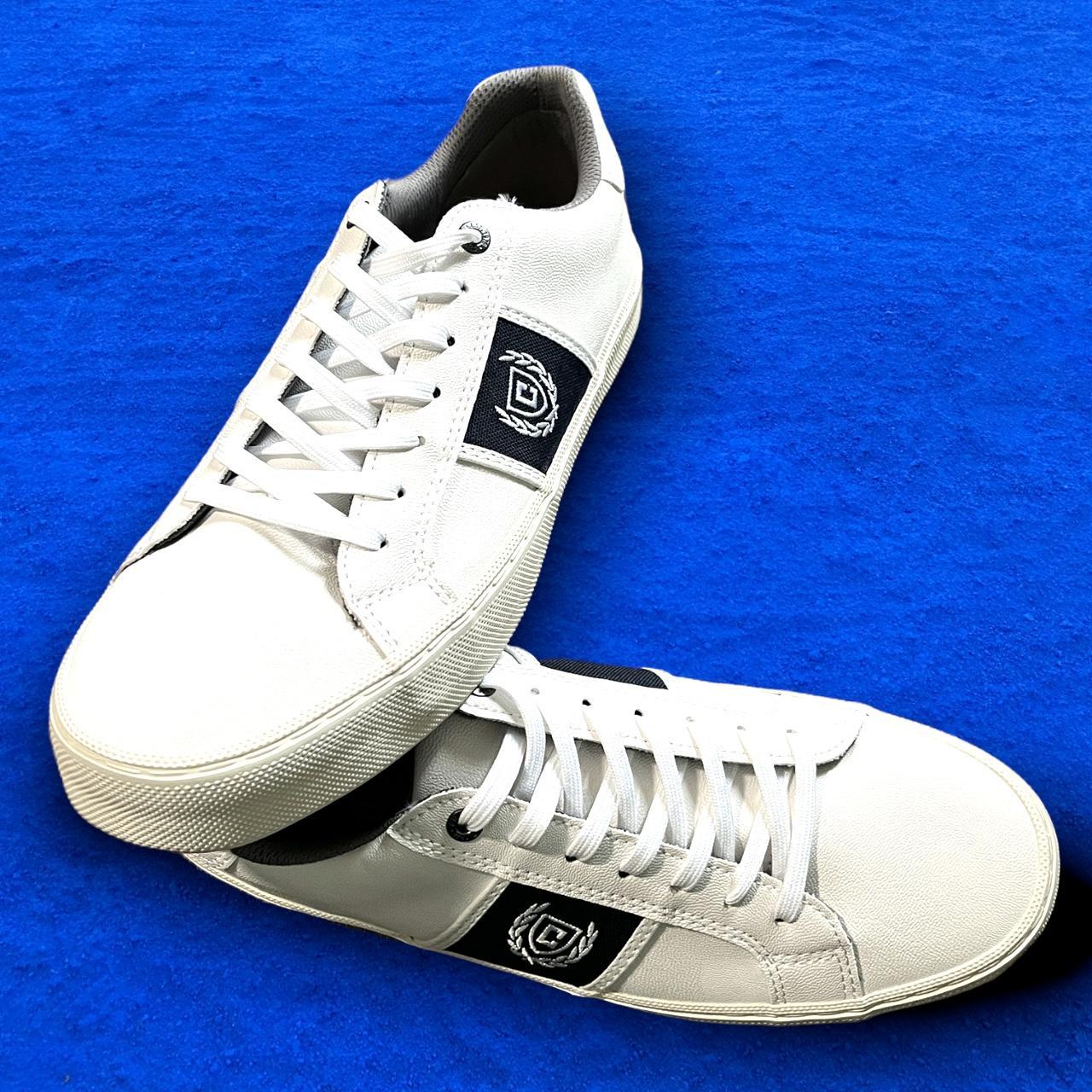 Chaps EST. 1978 White Sneakers NWOT Men’s 8 - Depop