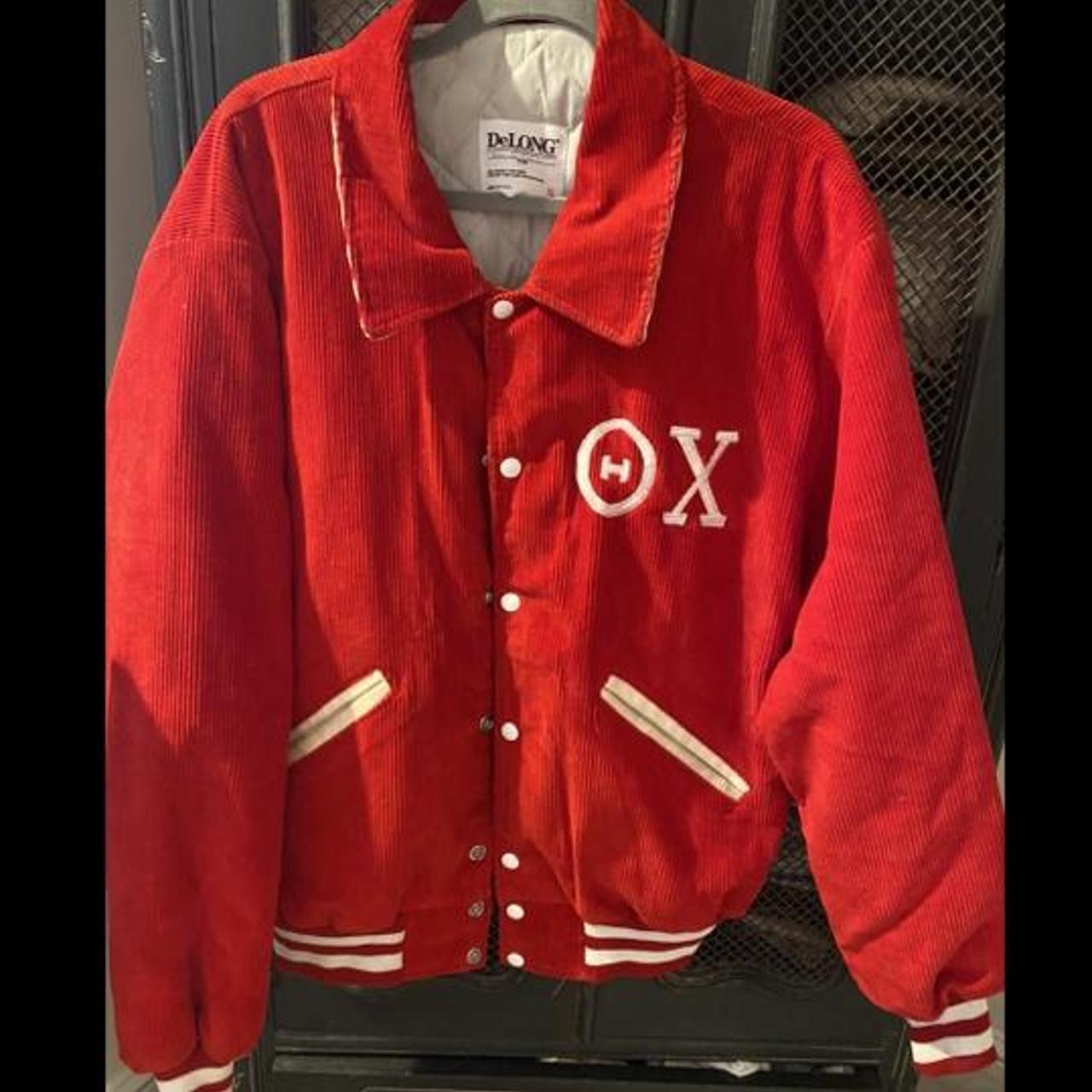 Vintage frat letterman jacket - Depop