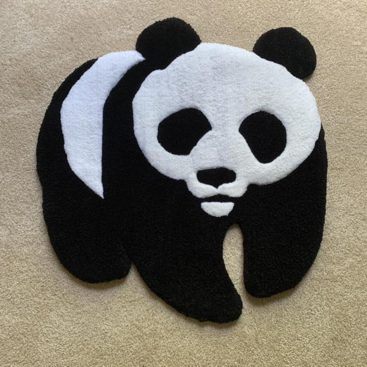 Wwf panda tufted rug World wildlife foundation... - Depop
