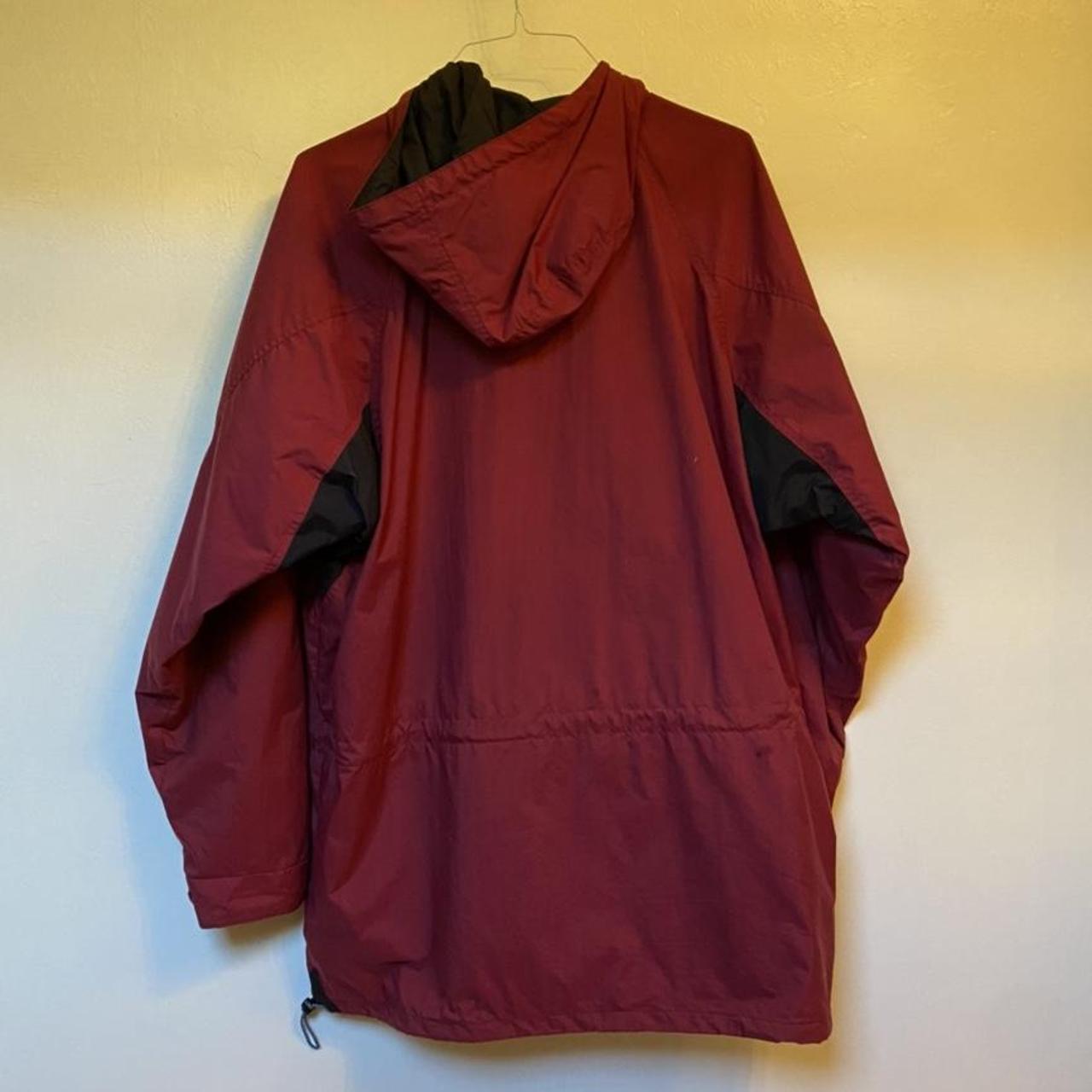 Jansport Men's Burgundy Jacket | Depop