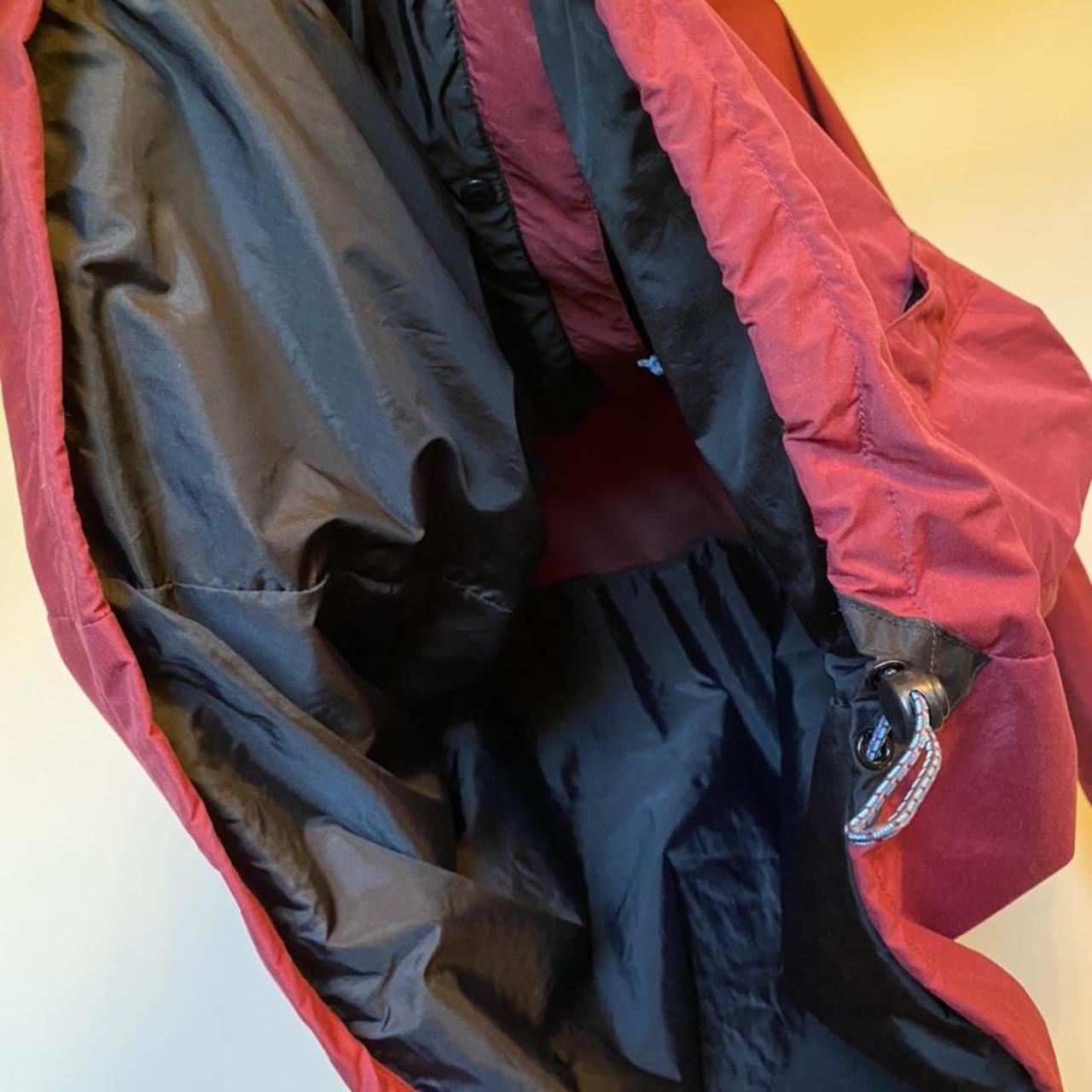 Jansport Men's Burgundy Jacket | Depop