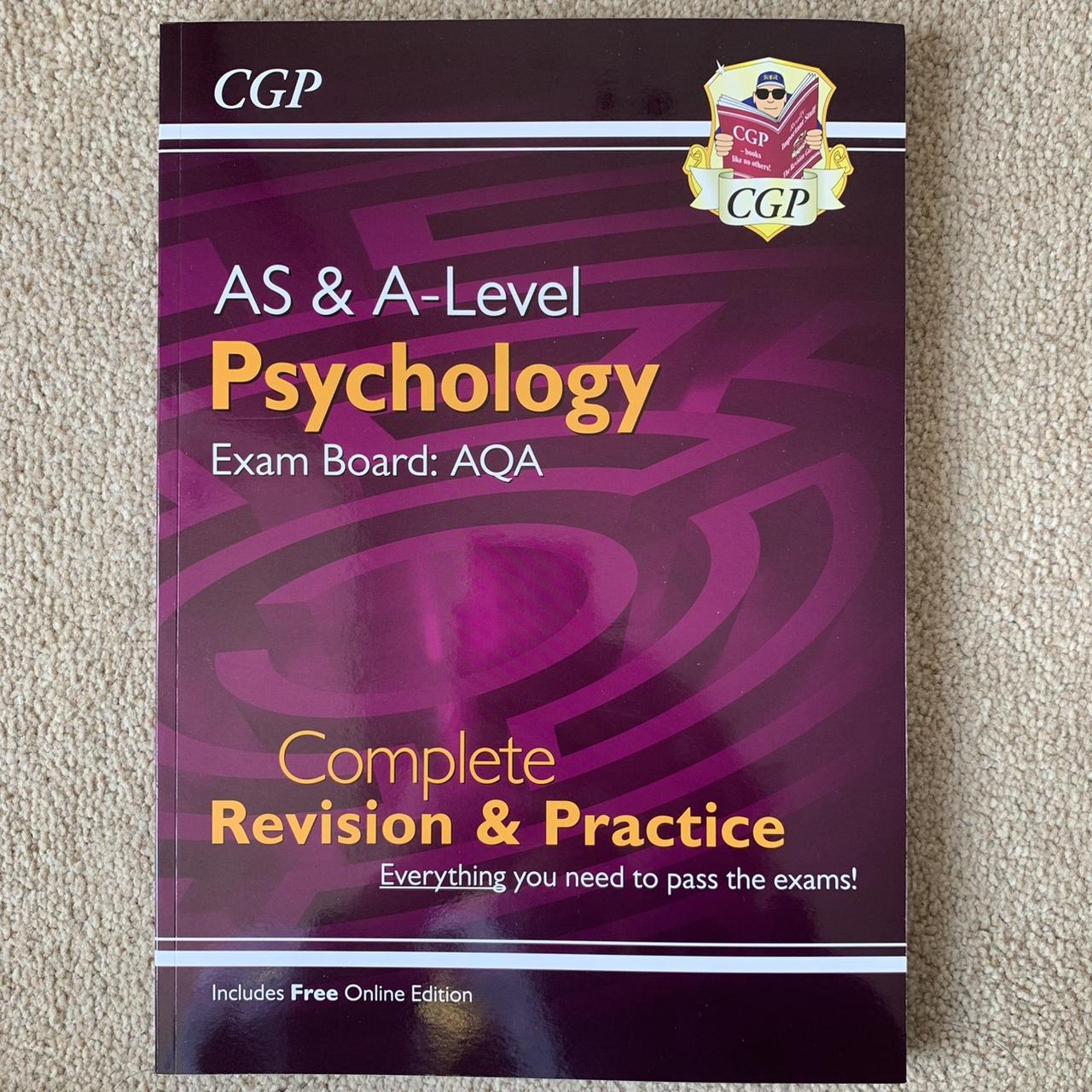 AQA CGP A-level Psychology revision guide. The book... - Depop
