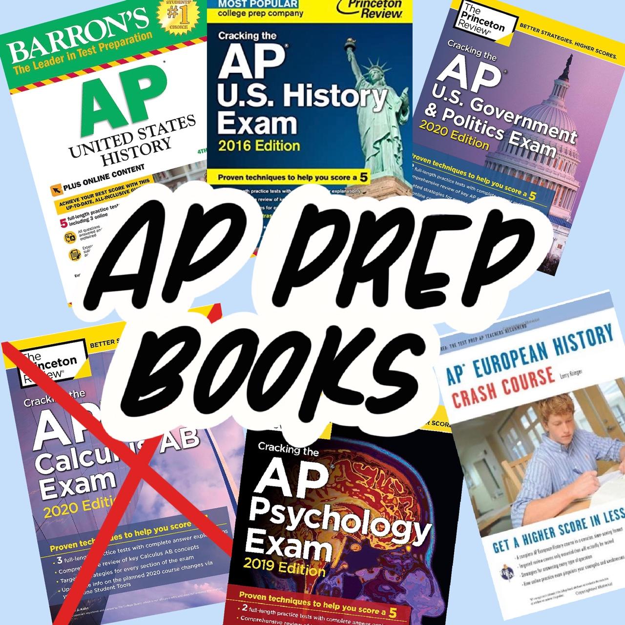 AP Prep Books! -$6 each when you buy 1 or 2 -$5 each... | Depop