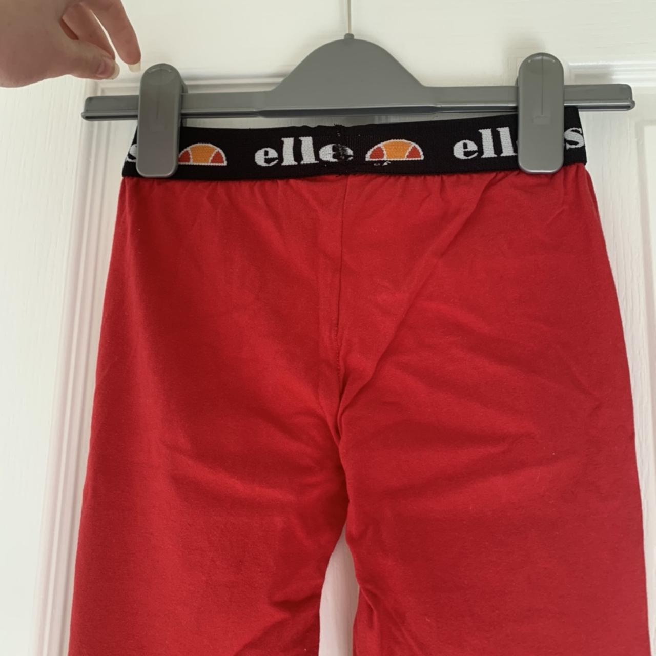 Girls size 4 red Ellesse leggings new x - Depop