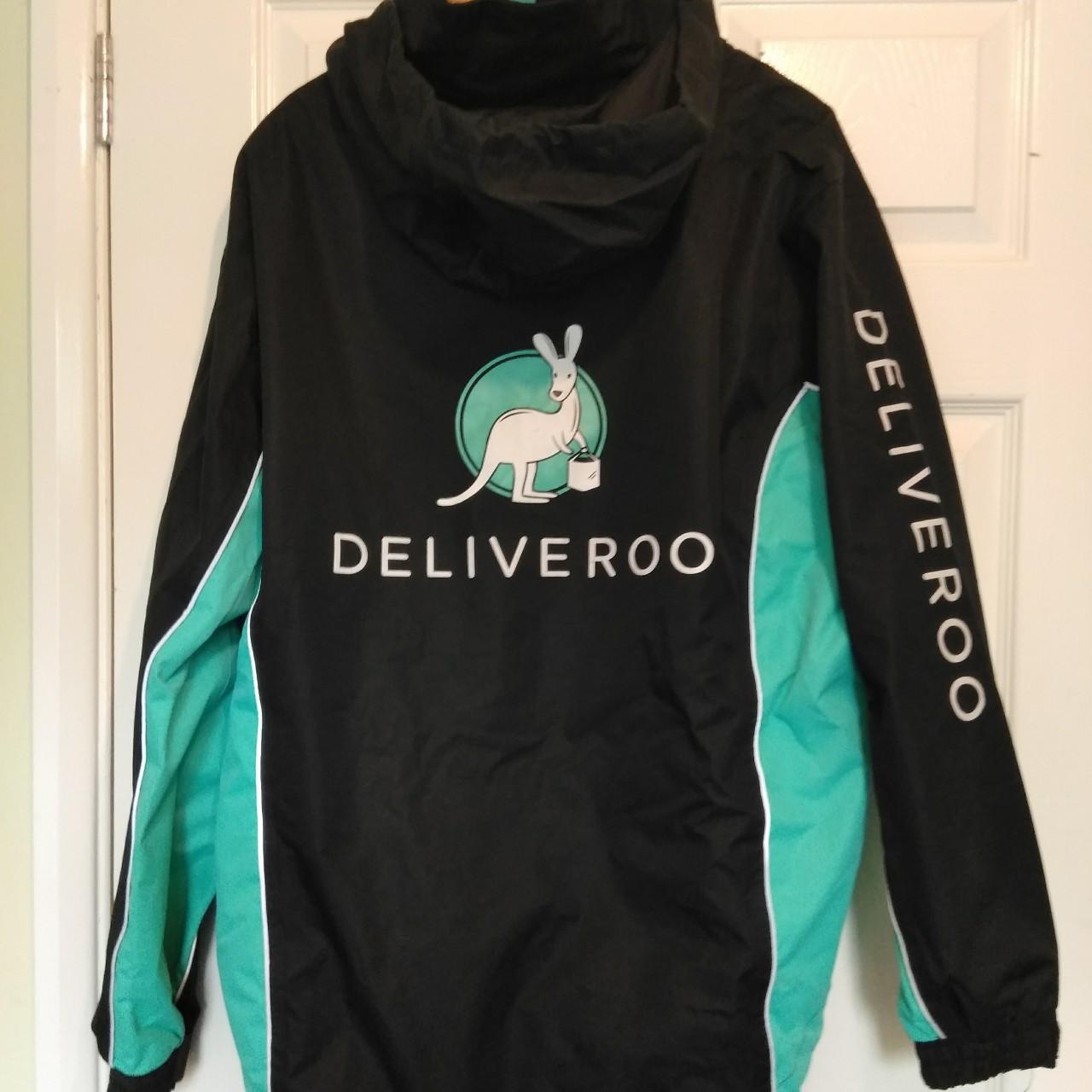 Deliveroo jacket #deliveroo #jacket #waterproof - Depop