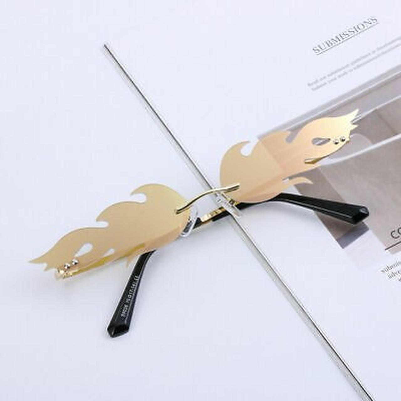 Beautiful fire sunglasses. Great piece for any look.... - Depop