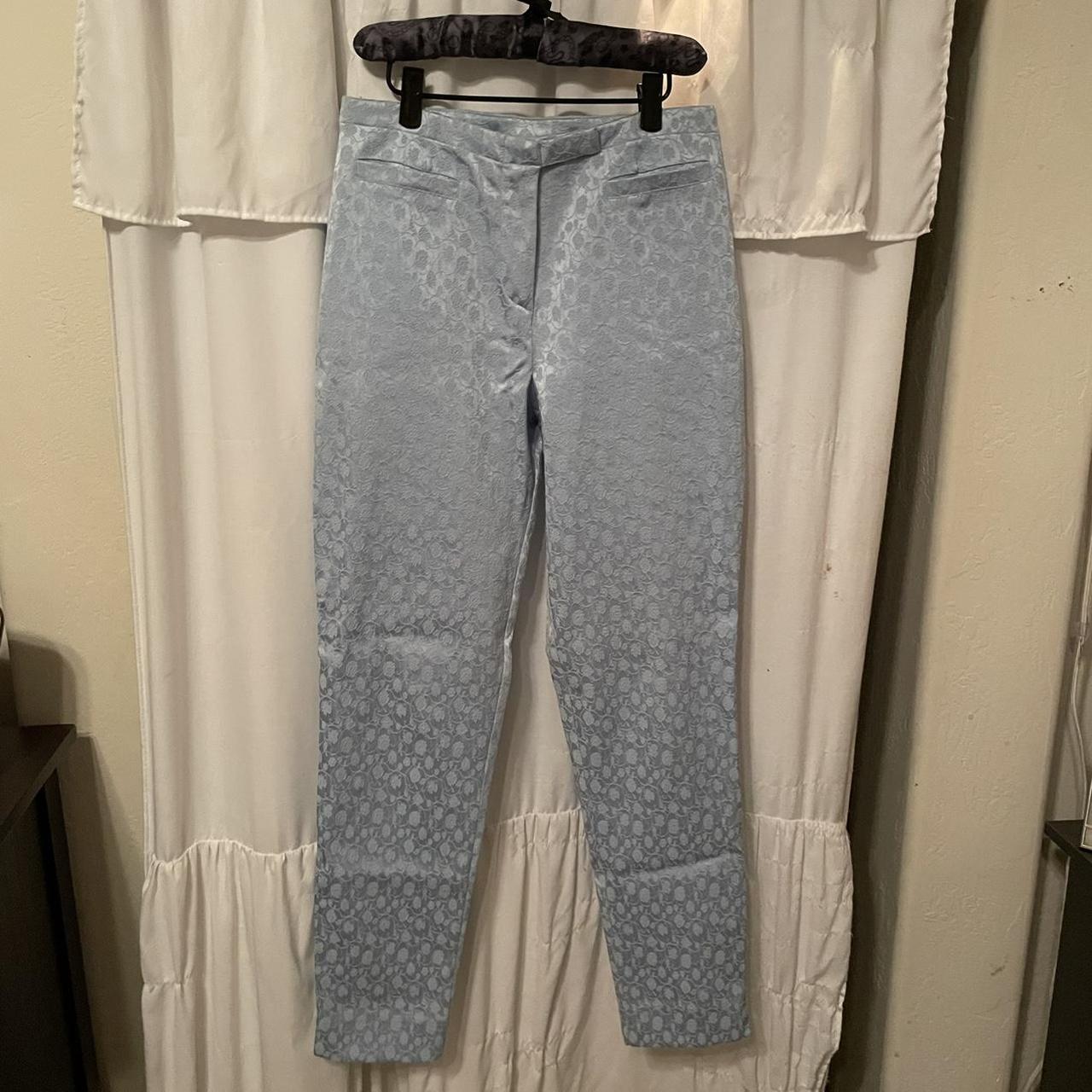 Express Women's Blue Trousers | Depop