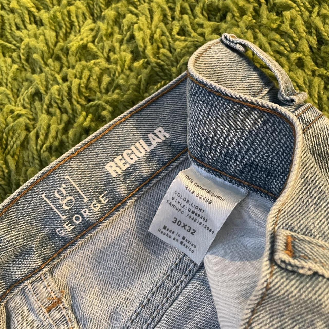 reg straight leg light jeans feel free to... - Depop