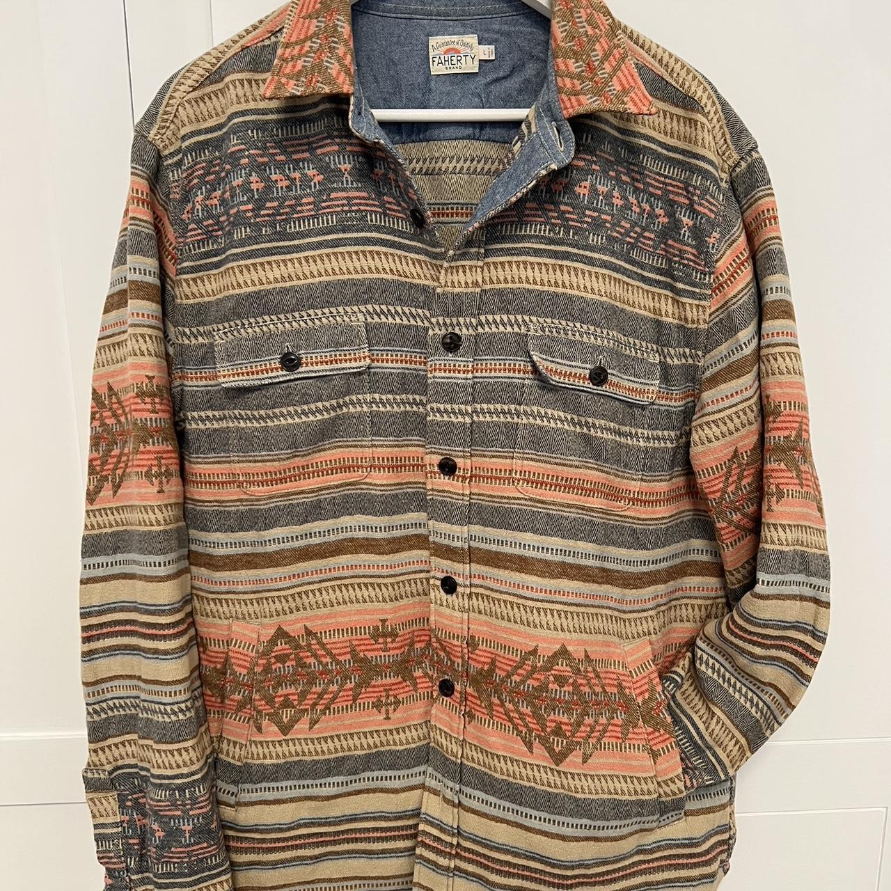 This is Faherty’s Durango CPO Workshirt in the... - Depop