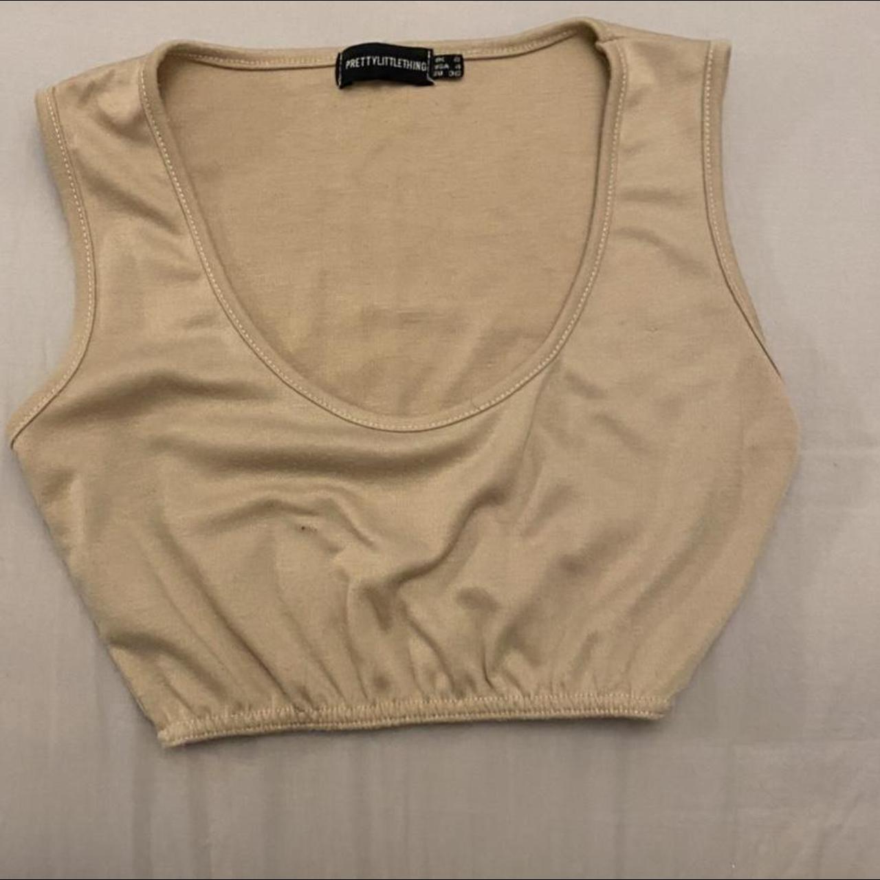 Cute plt crop top! size 8. - Depop