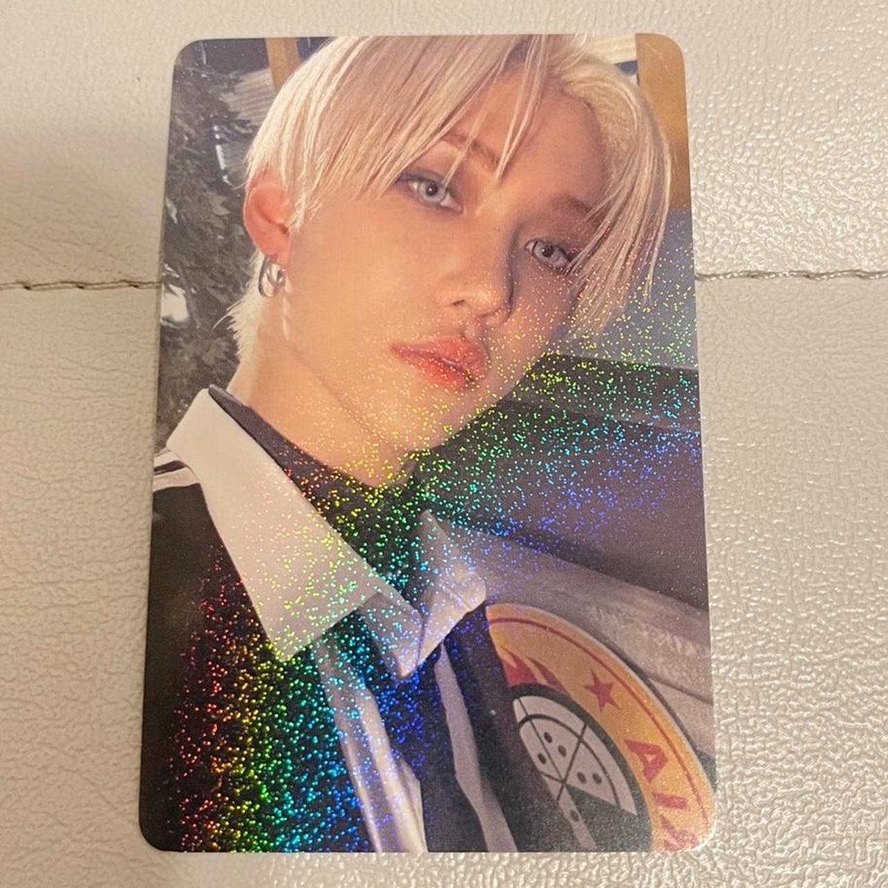 OFFICIAL stray kids felix ODDINARY holographic POB... - Depop