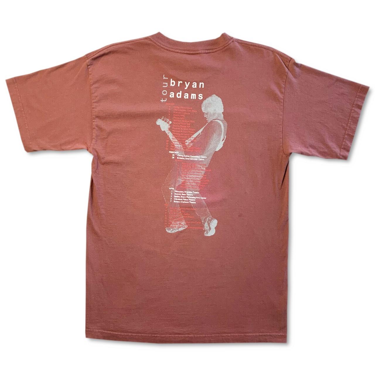 Bryan Adams Tour T-Shirt Vintage 90's Band Music Tee... - Depop