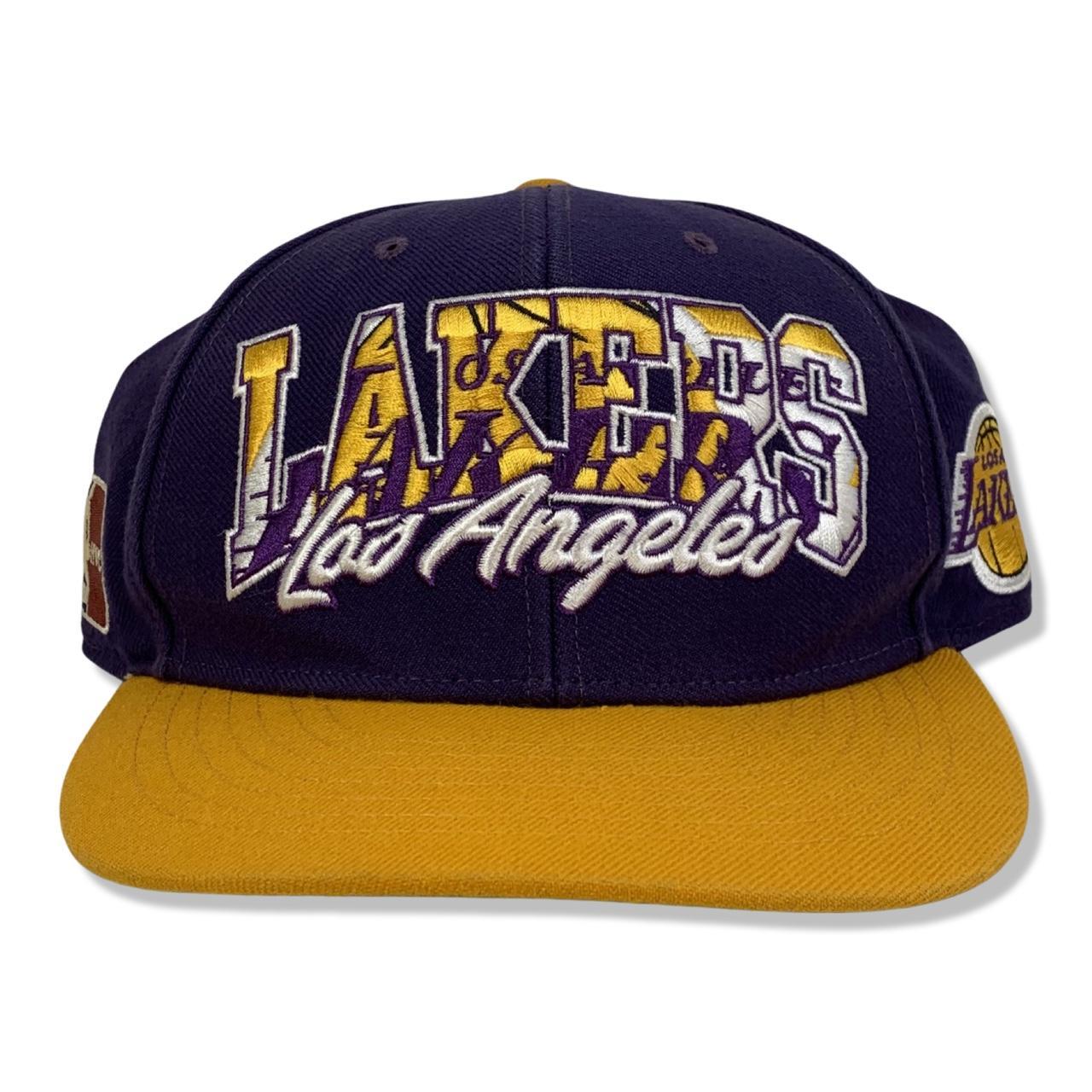 Los Angeles Lakers Snapback Hardwood Classic Twins... - Depop