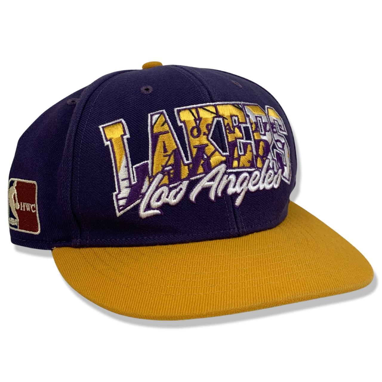 Los Angeles Lakers Snapback Hardwood Classic Twins... - Depop