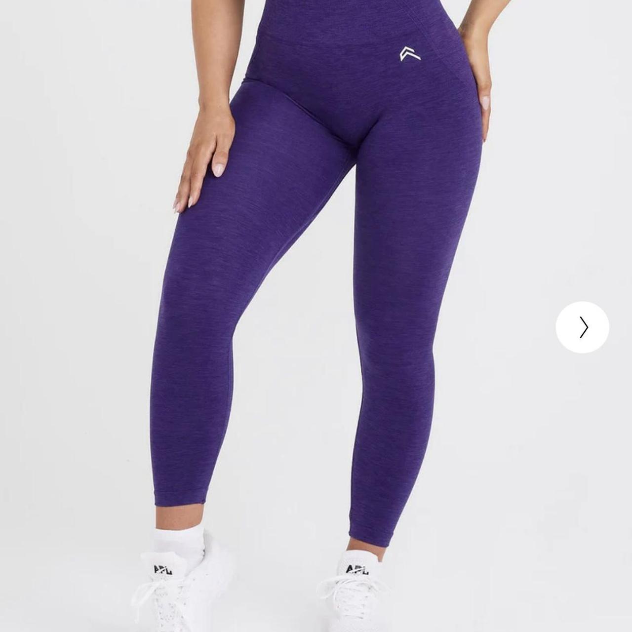 Oner Active Effortless seamless leggings in amethyst... - Depop
