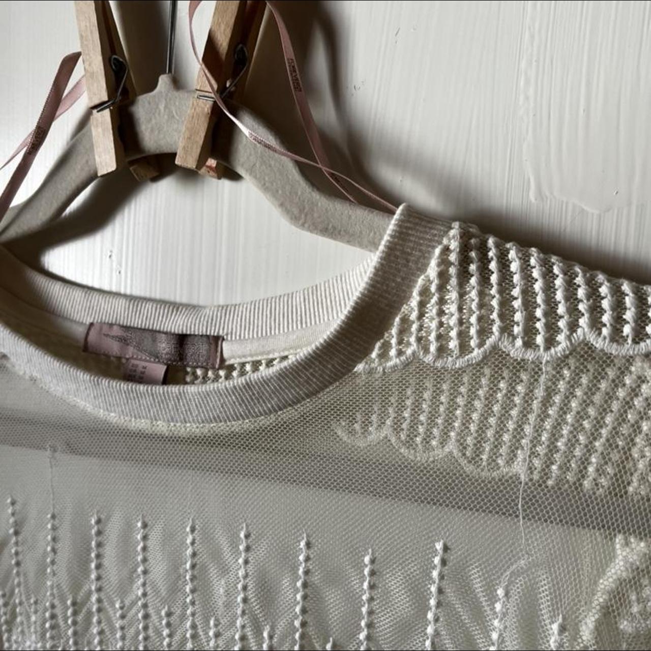 Vintage Forever 21! Transparent box shirt with... - Depop