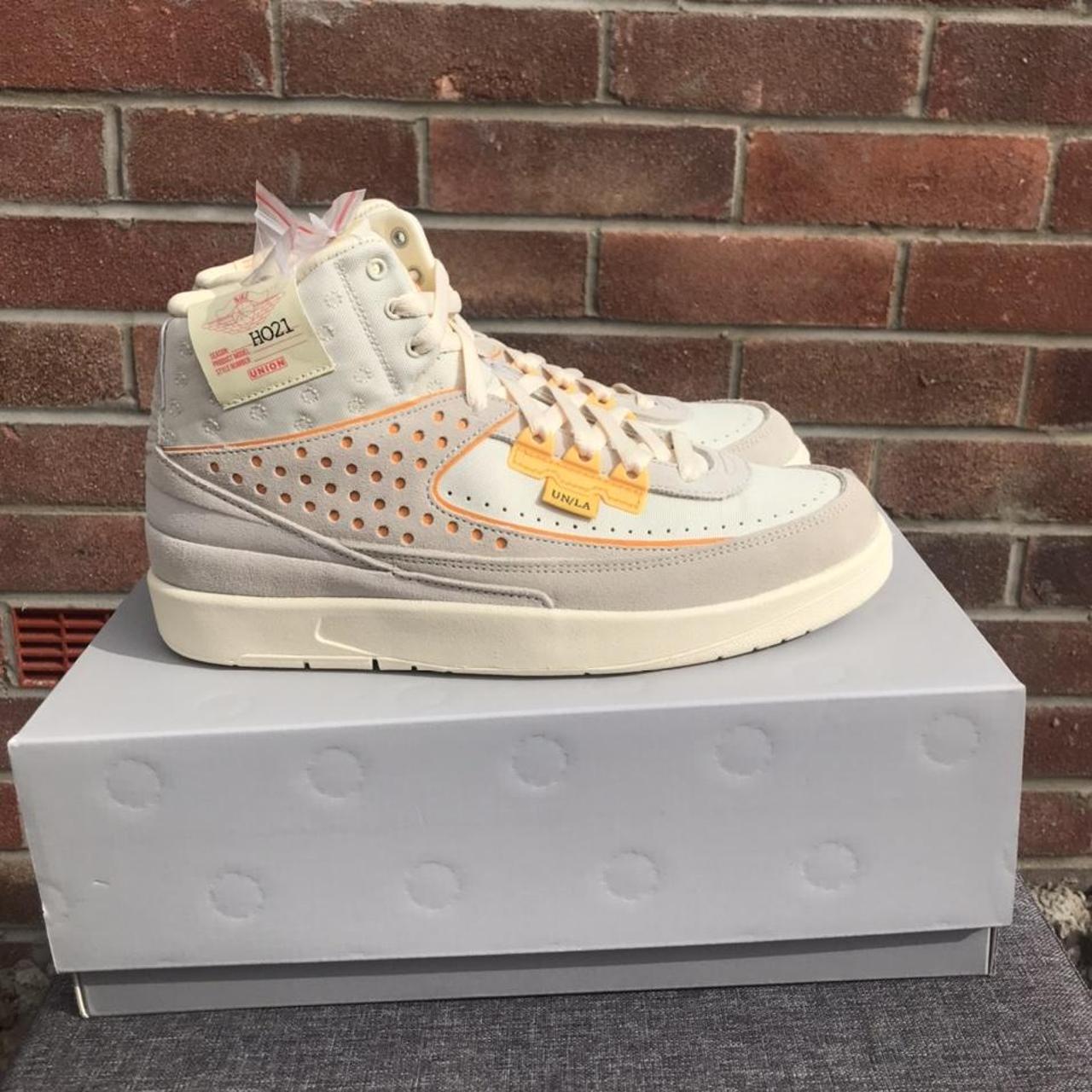 Jordan 2 X Union Rattan Size: UK7.5 Purchased from... - Depop