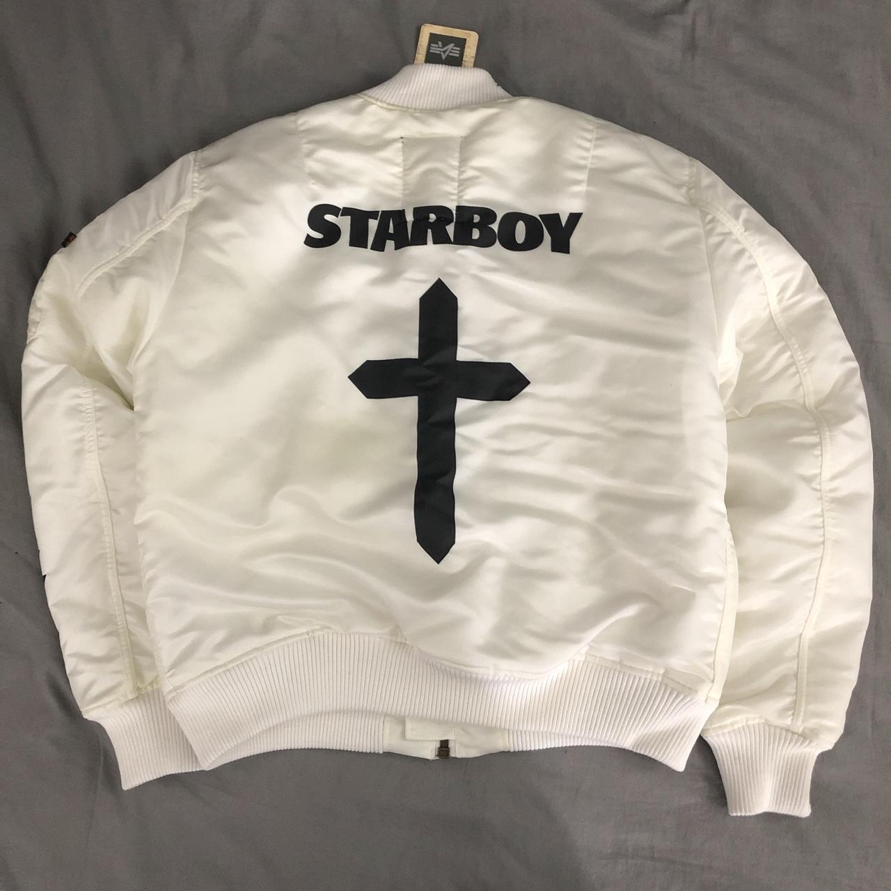 The Weeknd “Starboy” Bomber Brand New W/ Tags - Depop