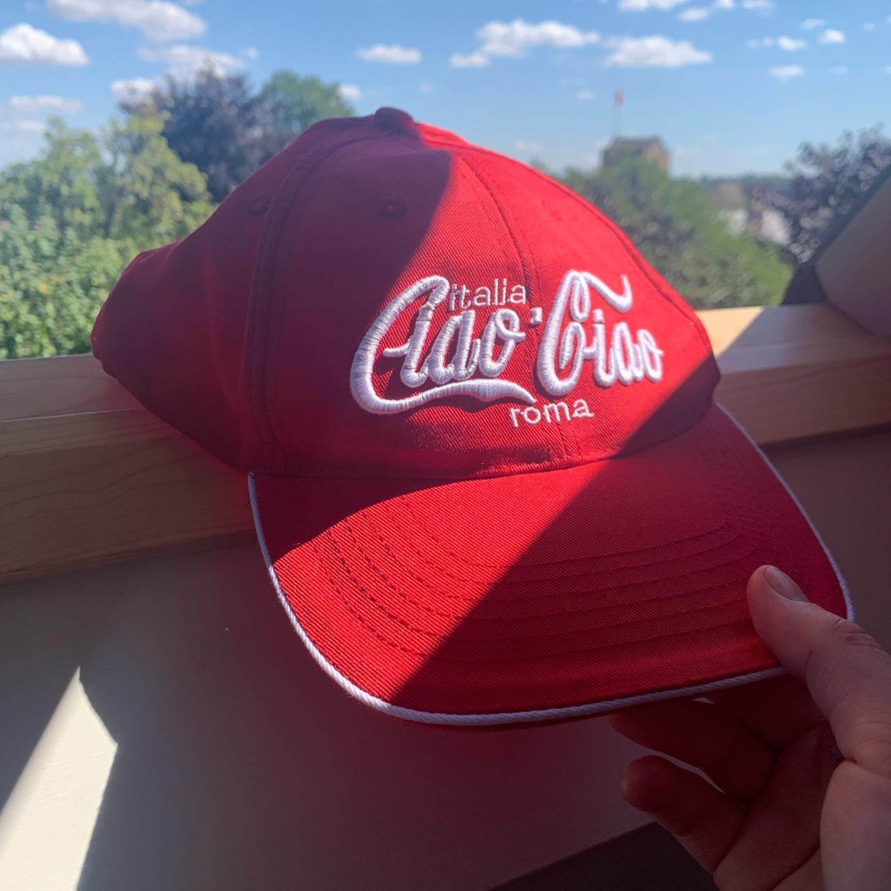 Rare Italian vintage Coca Cola red cap Never seen... - Depop