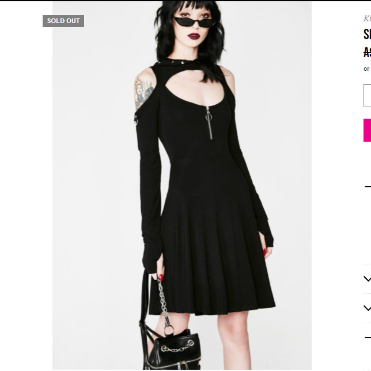 Killstar Spirit Walker Hood Dress, worn but in great... - Depop