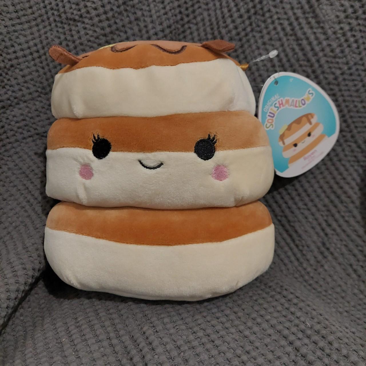 7" Rayen the pancake stack squishmallow Brand new... - Depop