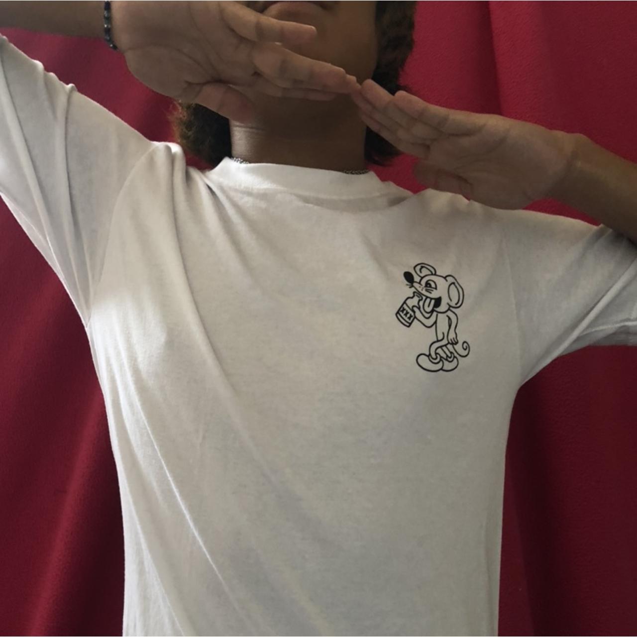 savage mouse t-shirt asf as reference model is 5'8... - Depop